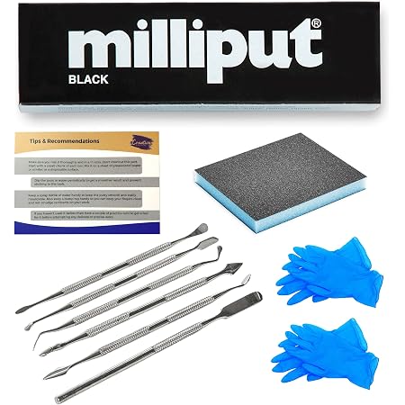 White UPVC & Hard Plastic Epoxy Repair Putty Kit - Repairs Chips ...