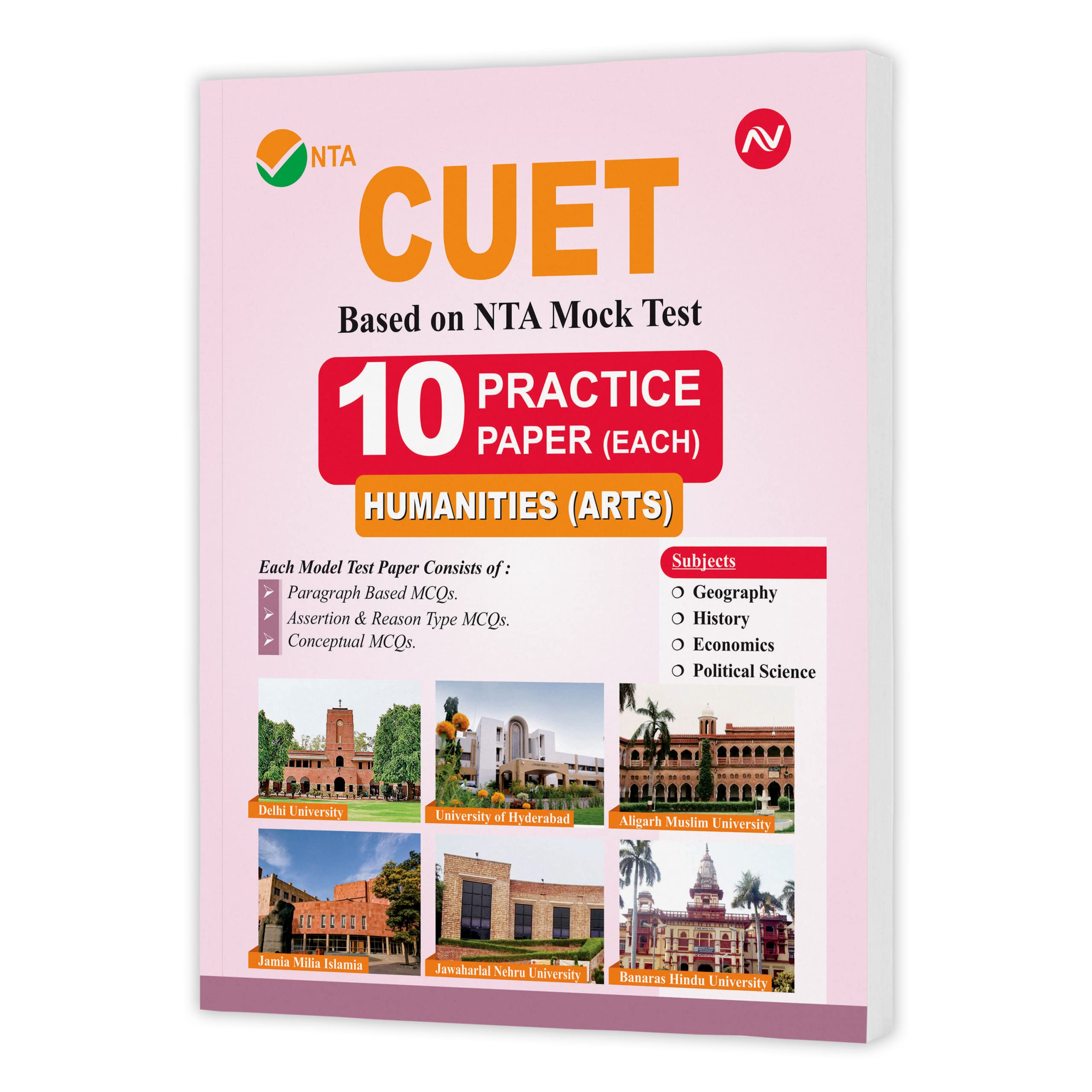 Buy NTA CUET Humanities (Arts) Practice Paper - Geography, History ...