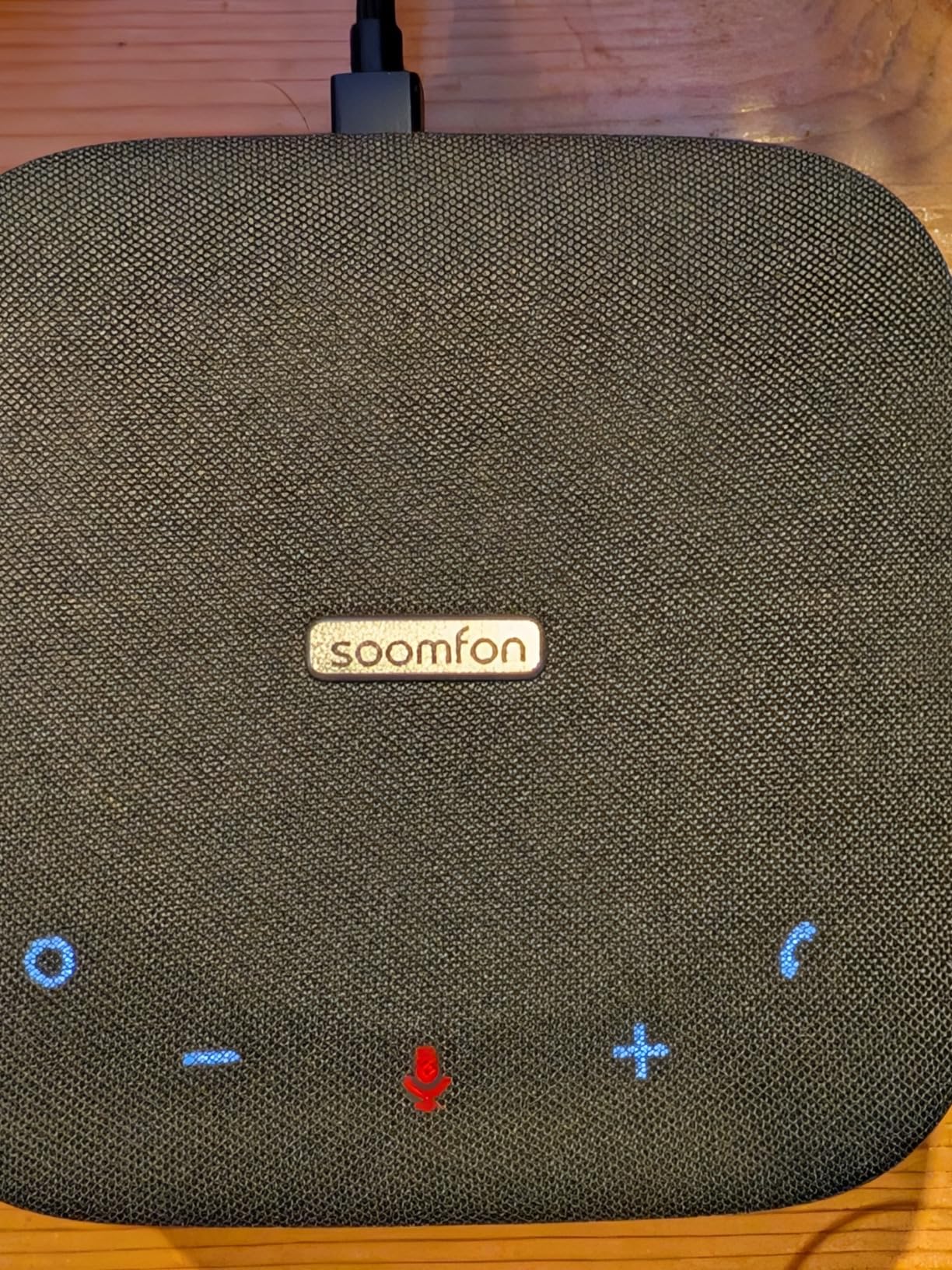 Amazon.co.jp: Soomfon SP600 スピーカーフォン 会議用マイクスピーカー with 6-IN-1 USB-C ...