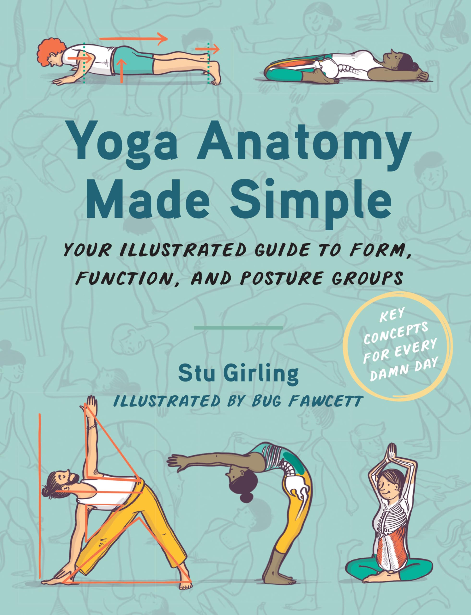 Yoga Anatomy Made Simple: Your Illustrated Guide to Form, Function, and ...