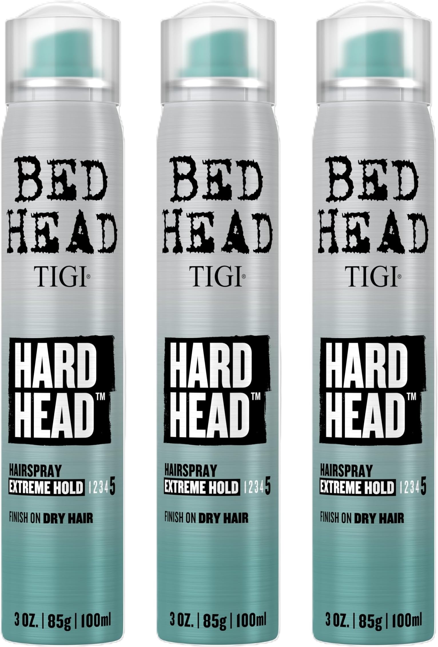 Amazon.com : TIGI Bed Head Hard Head Hairspray for Extra Strong Hold ...