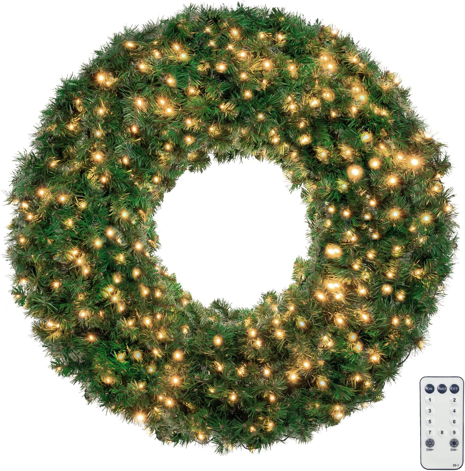 Amazon.com: Best Choice Products 48in Large Artificial Pre-Lit Fir ...