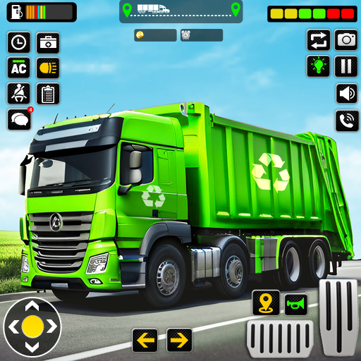 City Garbage Truck Driving Simulator | Dumper Truck Games - Road ...