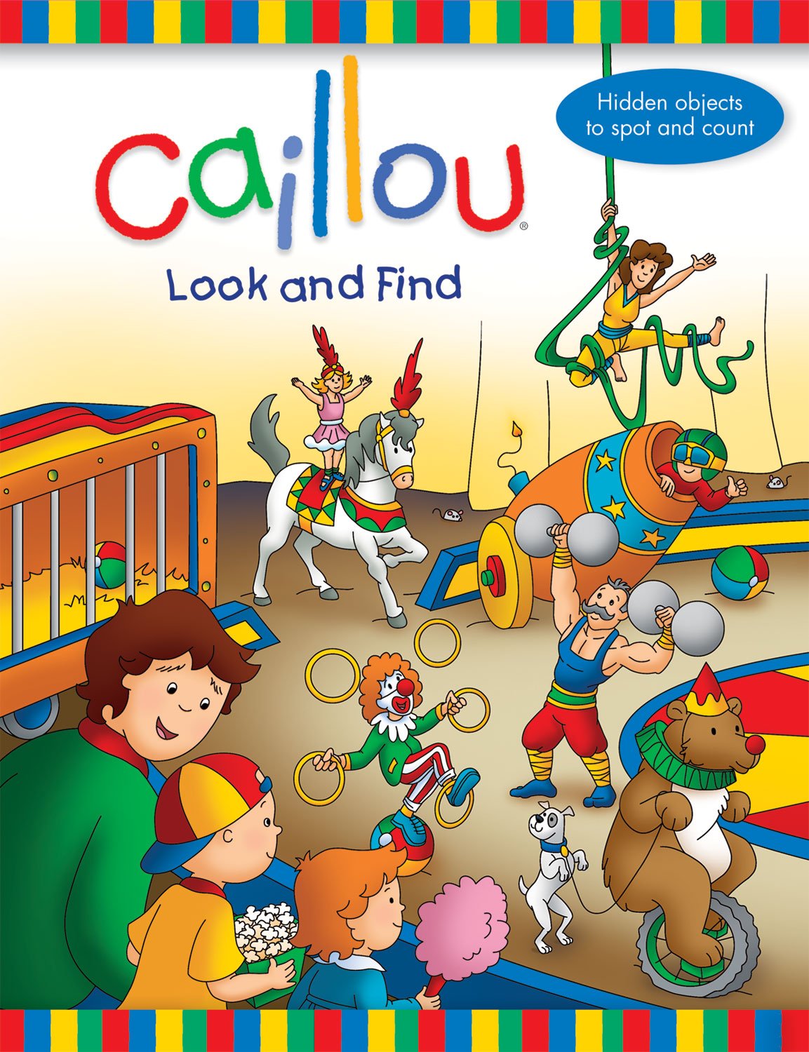Amazon.com: Caillou: Look and Find: 9782894508060: Paradis, Anne ...