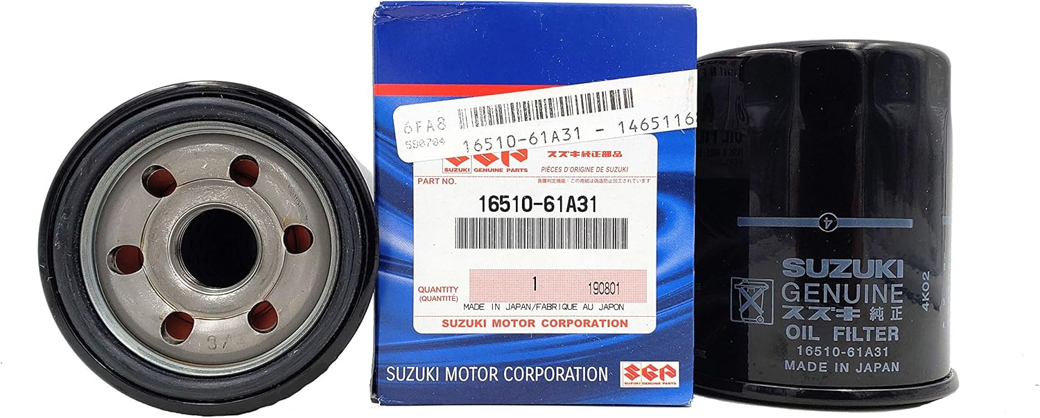 Amazon.com: Suzuki OEM Oil Filter Replacement 16510-61A31 For DF70A ...