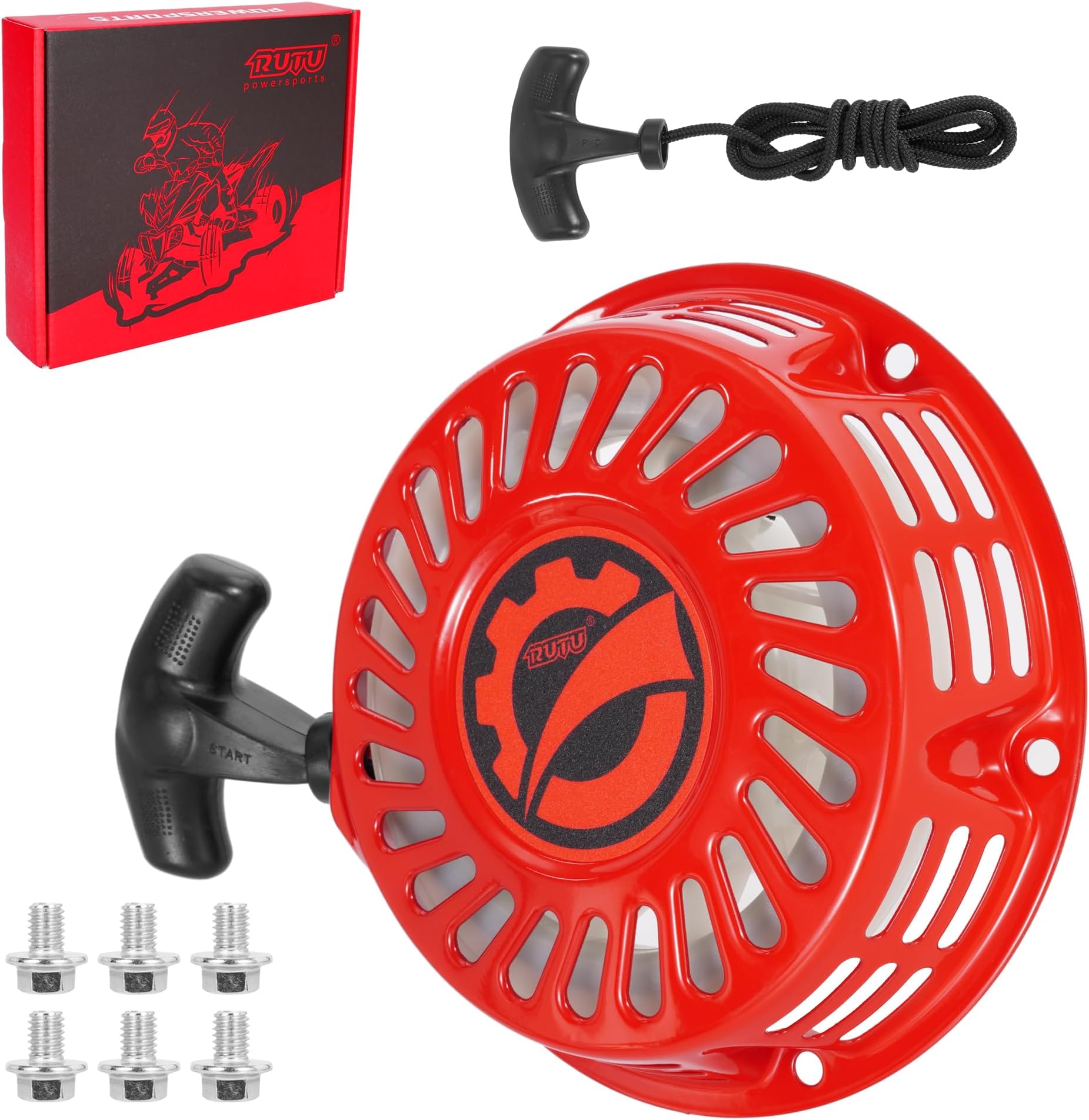 Amazon.com : Hayskill 212CC Pull Start Recoil Starter Assembly for ...
