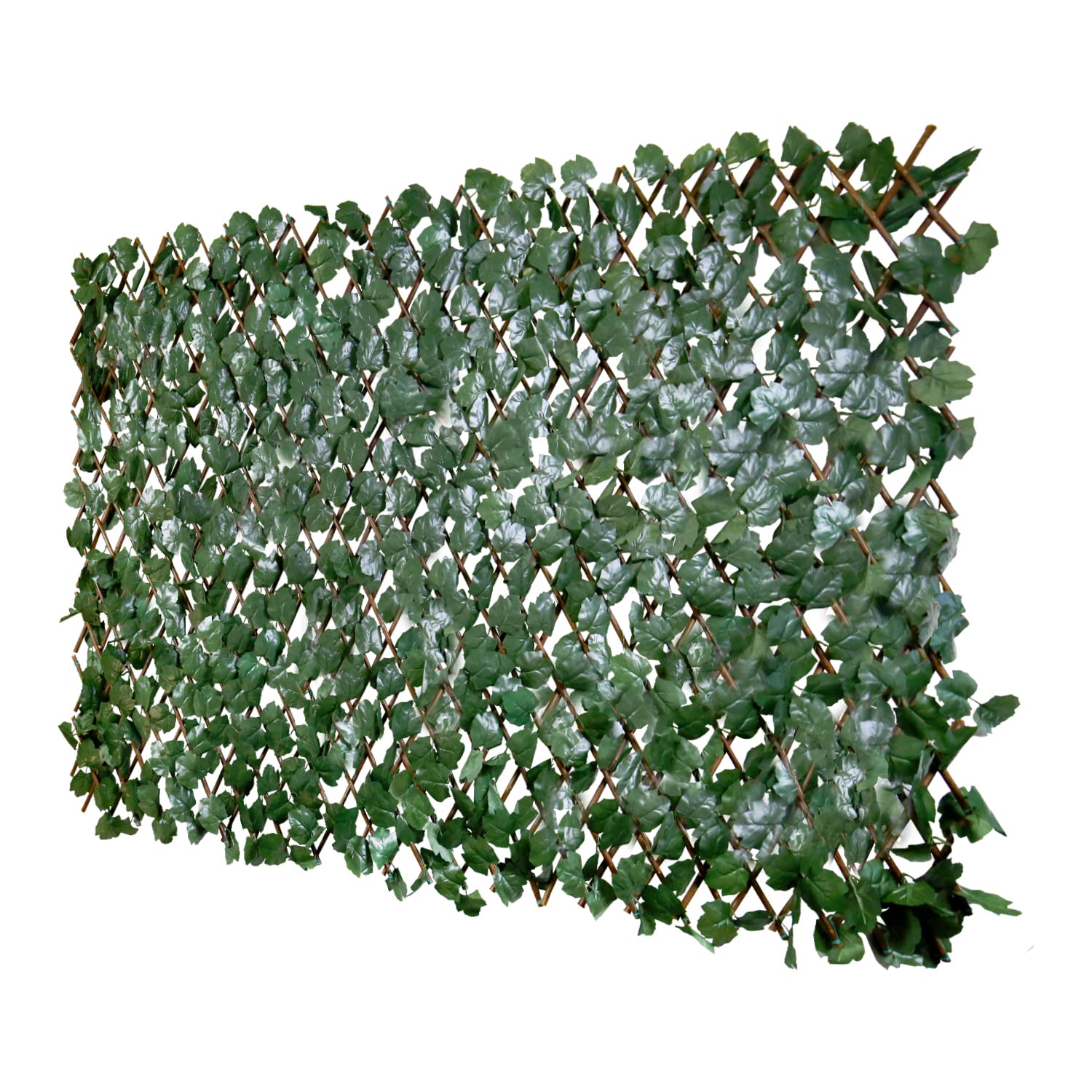 Amazon.com : FLORALEAF Artificial Leaf Ivy Expandable Privacy Fence ...