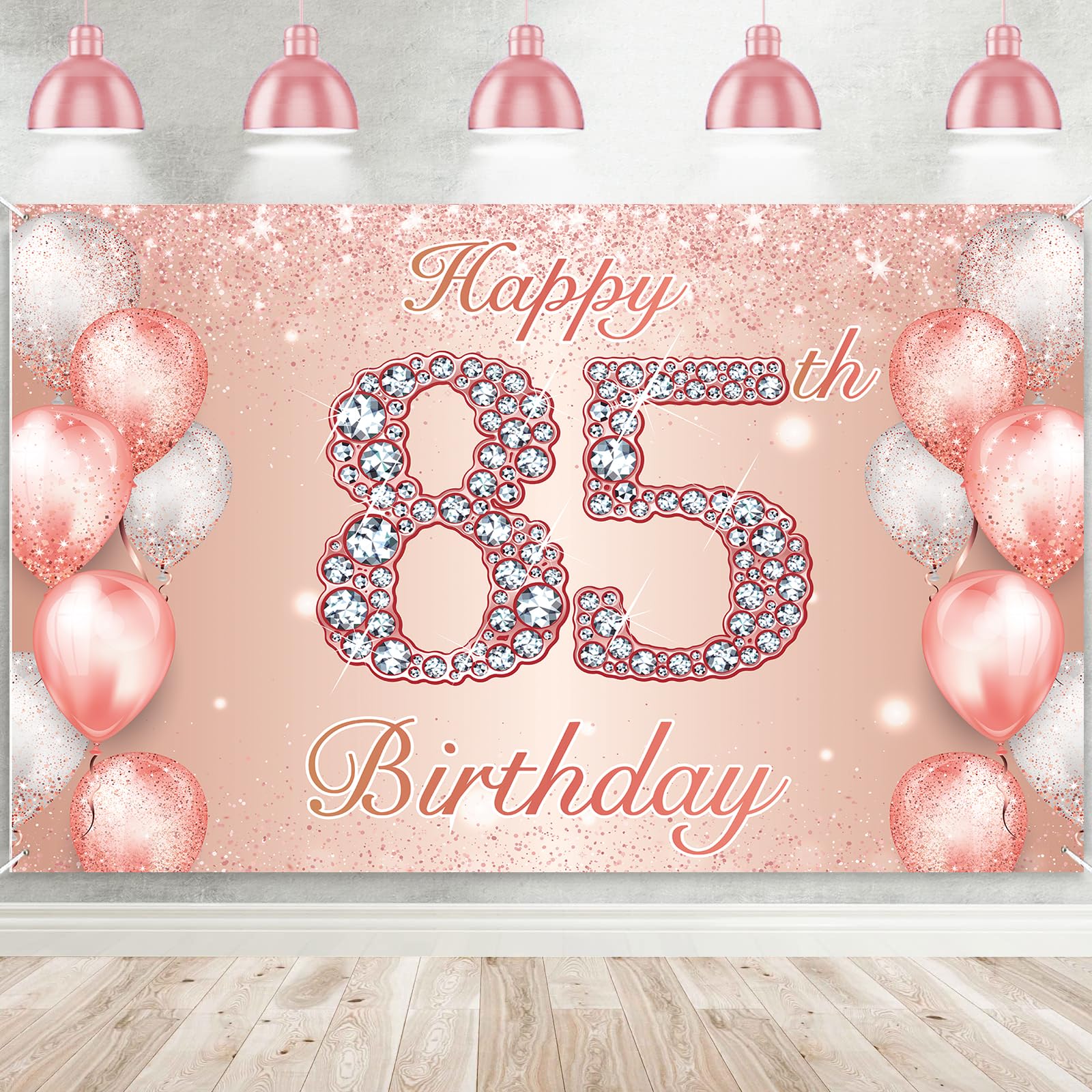 Color For 85th Birthday Amazon.com: HAMIGAR 6x4ft Happy 85th Birthday