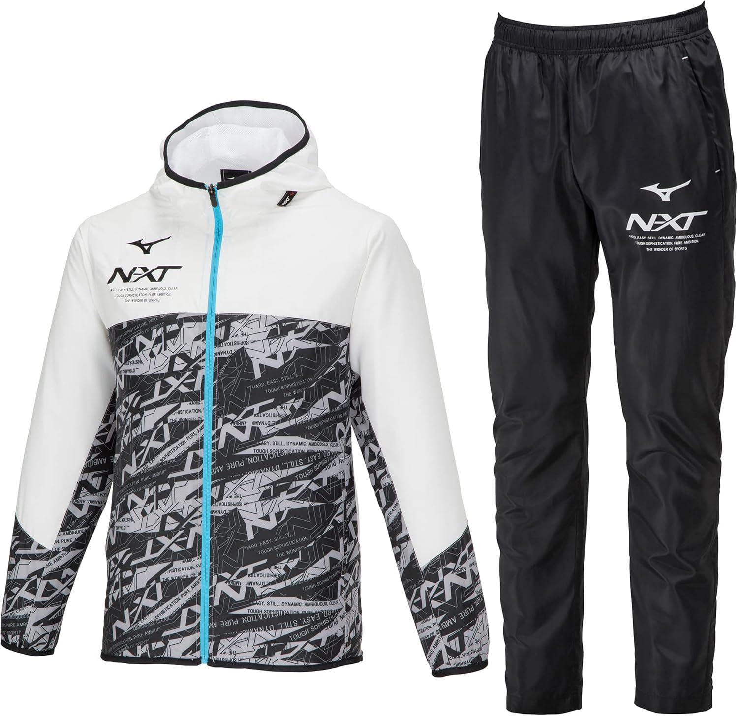 Amazon | MZ N-XT ウィンドブレーカー ジャケット パンツ 上下セット 【メンズ】 （32JEA220/32JFA220） | アクティブウェア 通販