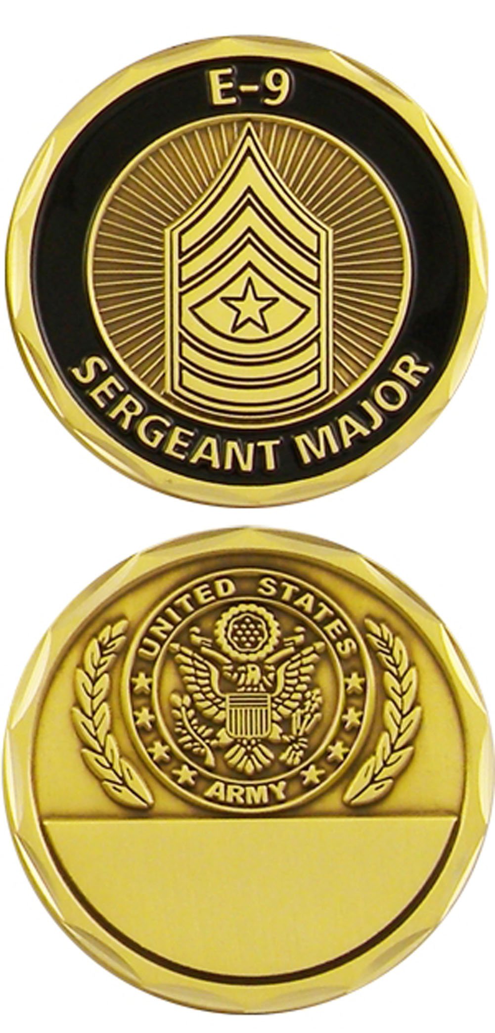 Buy U.S. Army Sergeant Major E-9 Challenge Coin by Eagle Crest Online ...