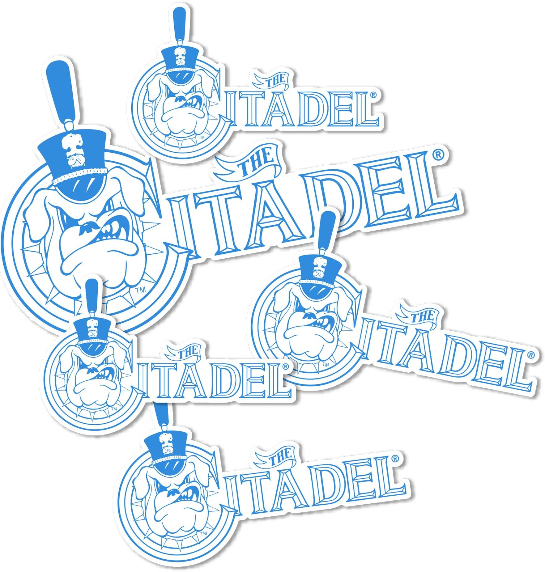 Amazon.com: Vinyl Sticker The Citadel Bulldogs Premium Quality Decals ...