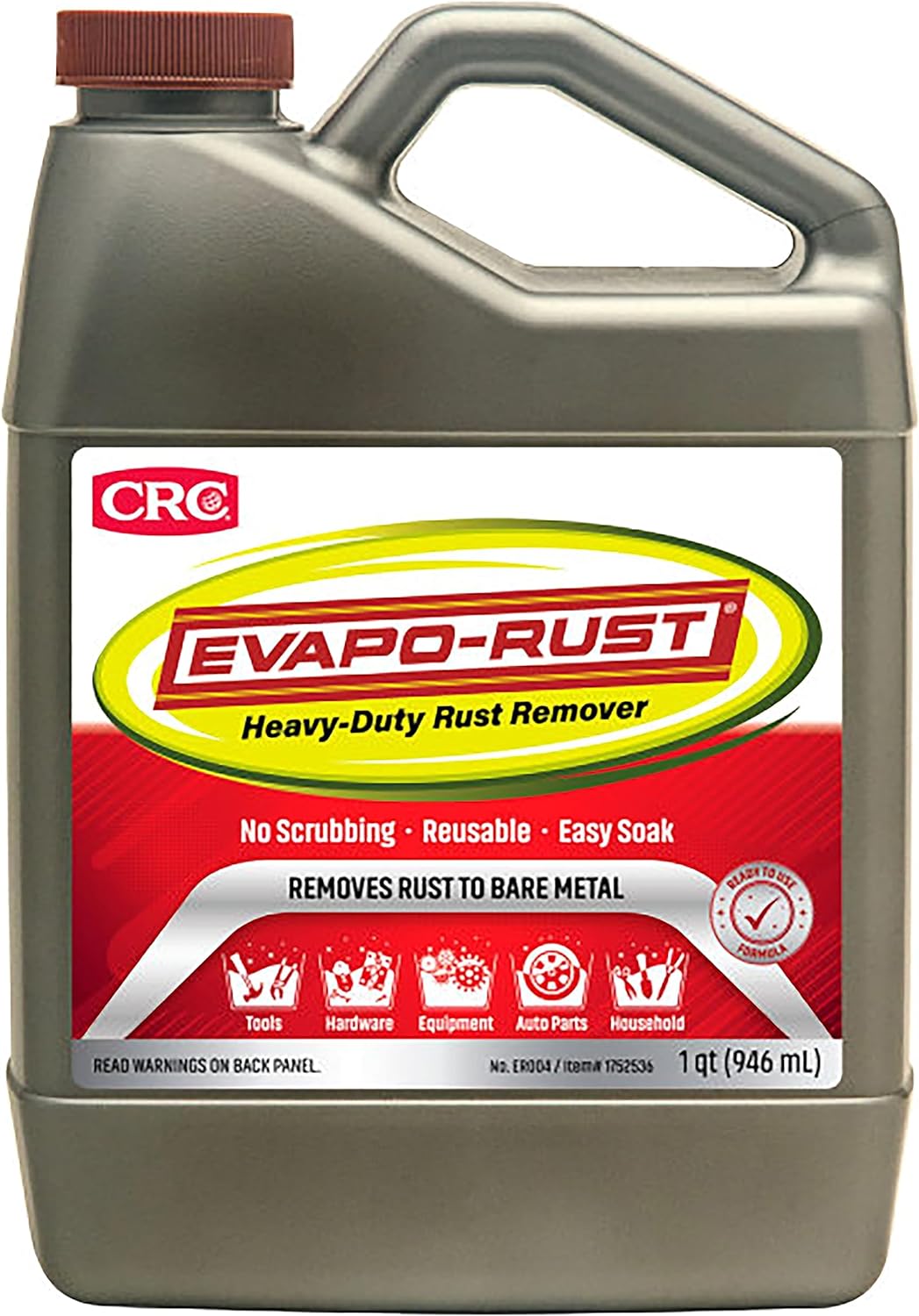 Evapo-Rust ER004 Super Safe Rust Remover - 32oz. : Amazon.com.mx ...