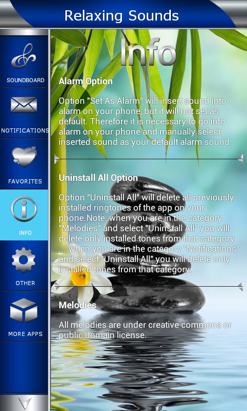 Relaxing Sounds - App on Amazon Appstore