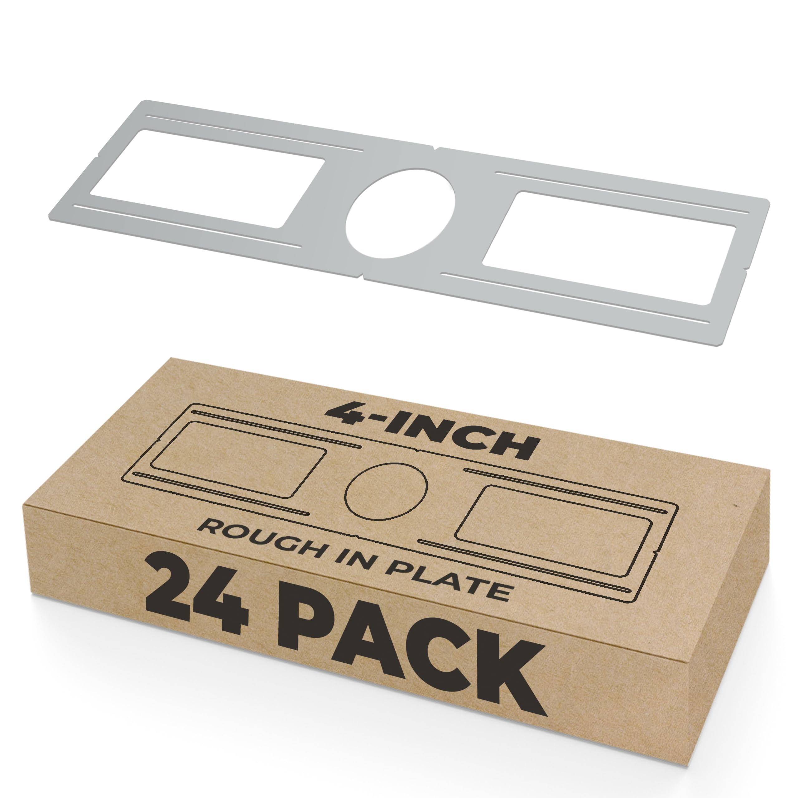 OHLECTRIC 24 Pack – New Construction Mounting Plate for 4 Inch LED ...