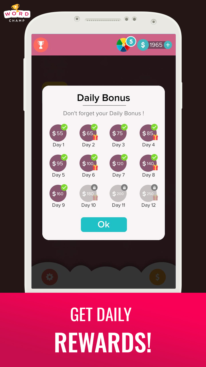 Word Champ - Free Word Games & Word Puzzle Games. Ad Free Word Game ...