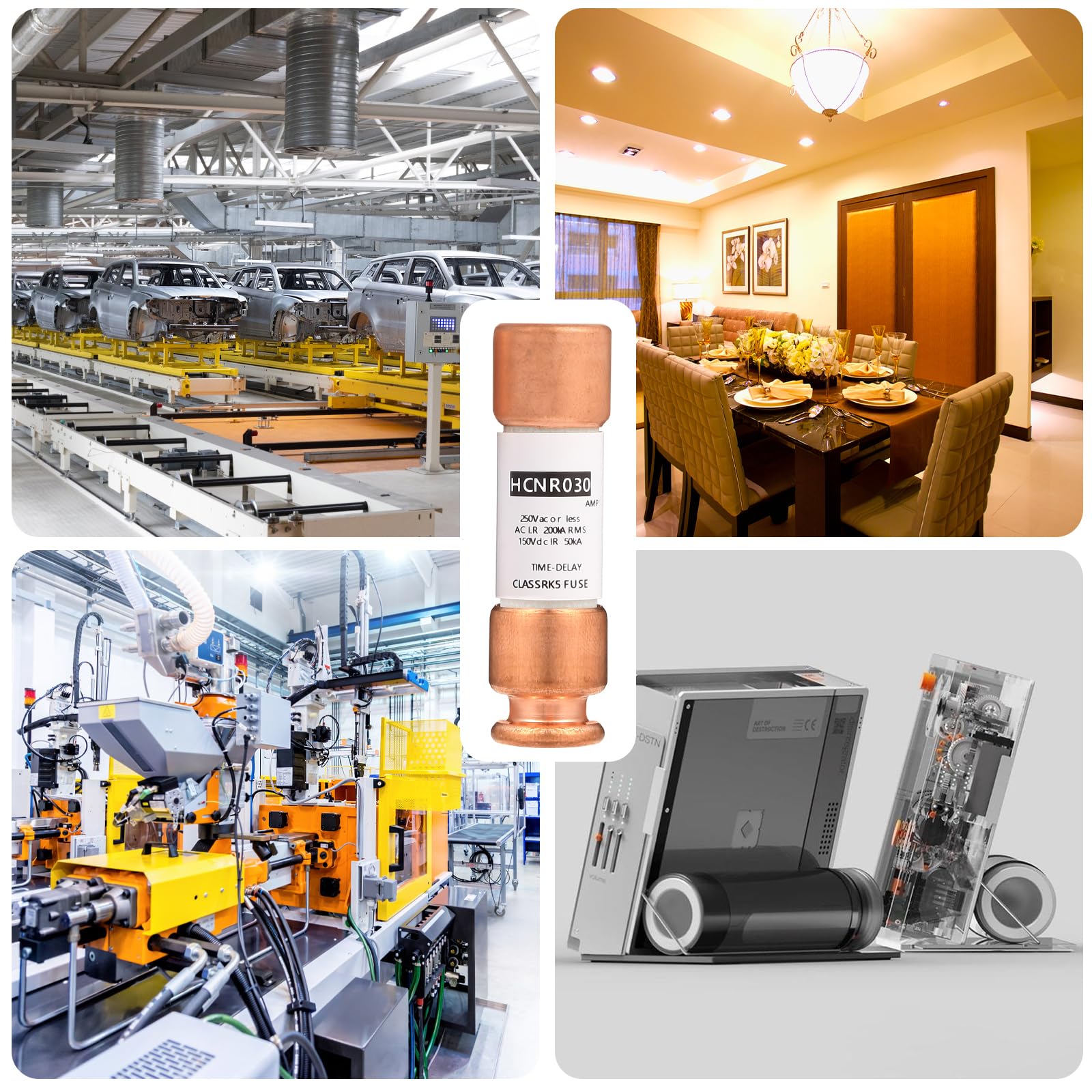 Snapklik.com : Wells 30 Amp 240 Volt Fuse For Disconnect Box 2 Pack ...