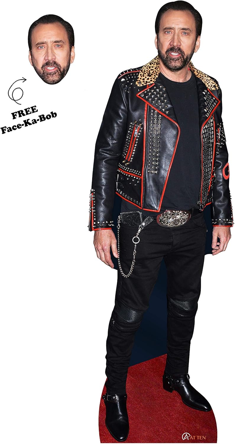 Nicolas Cage Cardboard Cutout Nicolas Cage Cardboard Cutouts Life Size ...