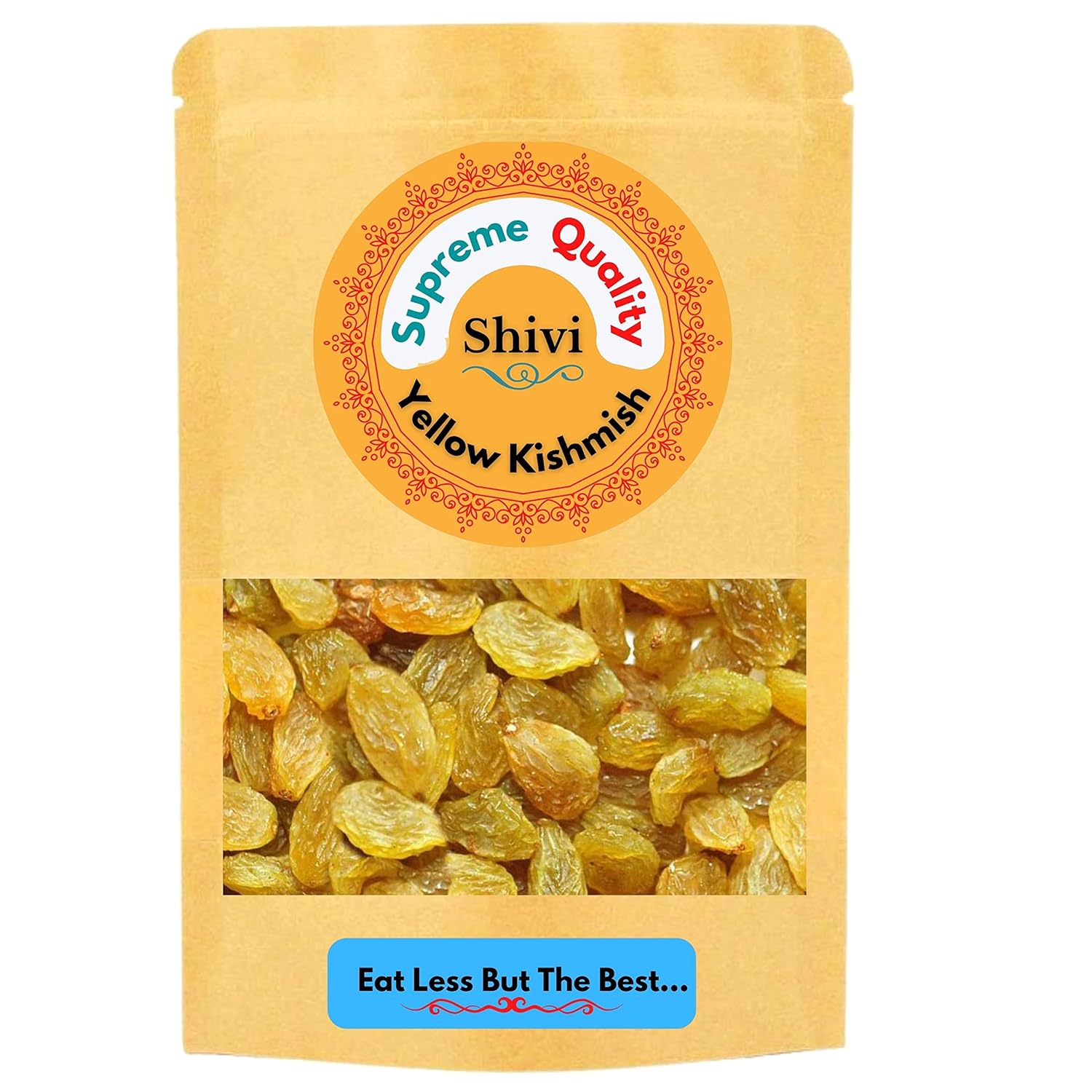 shivi fresh, pure and natural seedless sultana (golden) raisins 1kgII ...