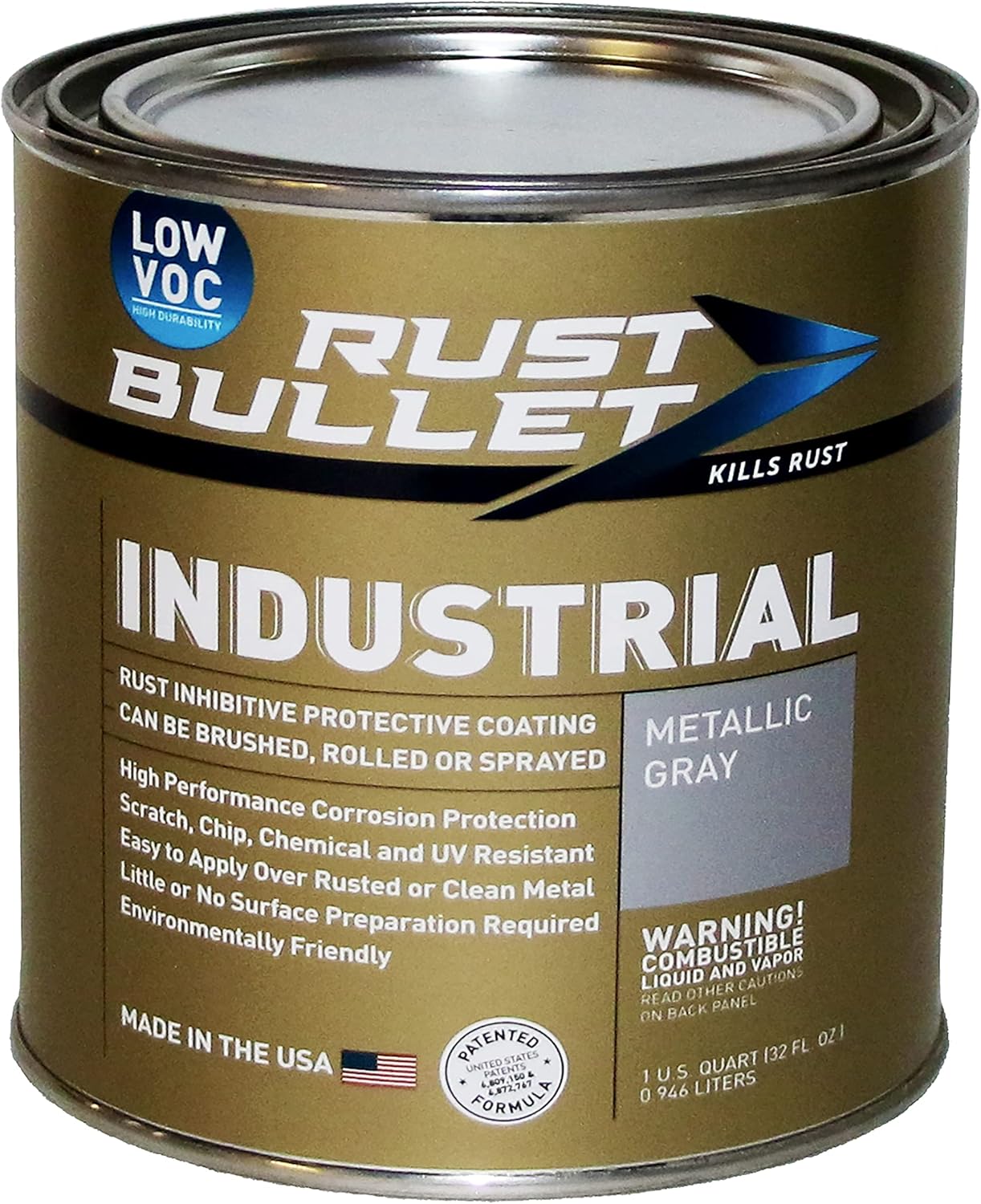 Amazon.com: RUST BULLET Industrial Low VOC 1 Quart -Rust Inhibitor ...