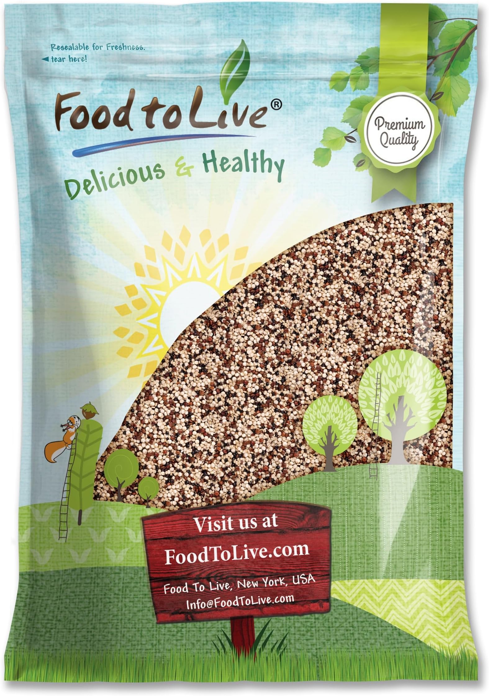 Amazon.com : truRoots Organic Quinoa 100% Whole Grain Premium Quality ...