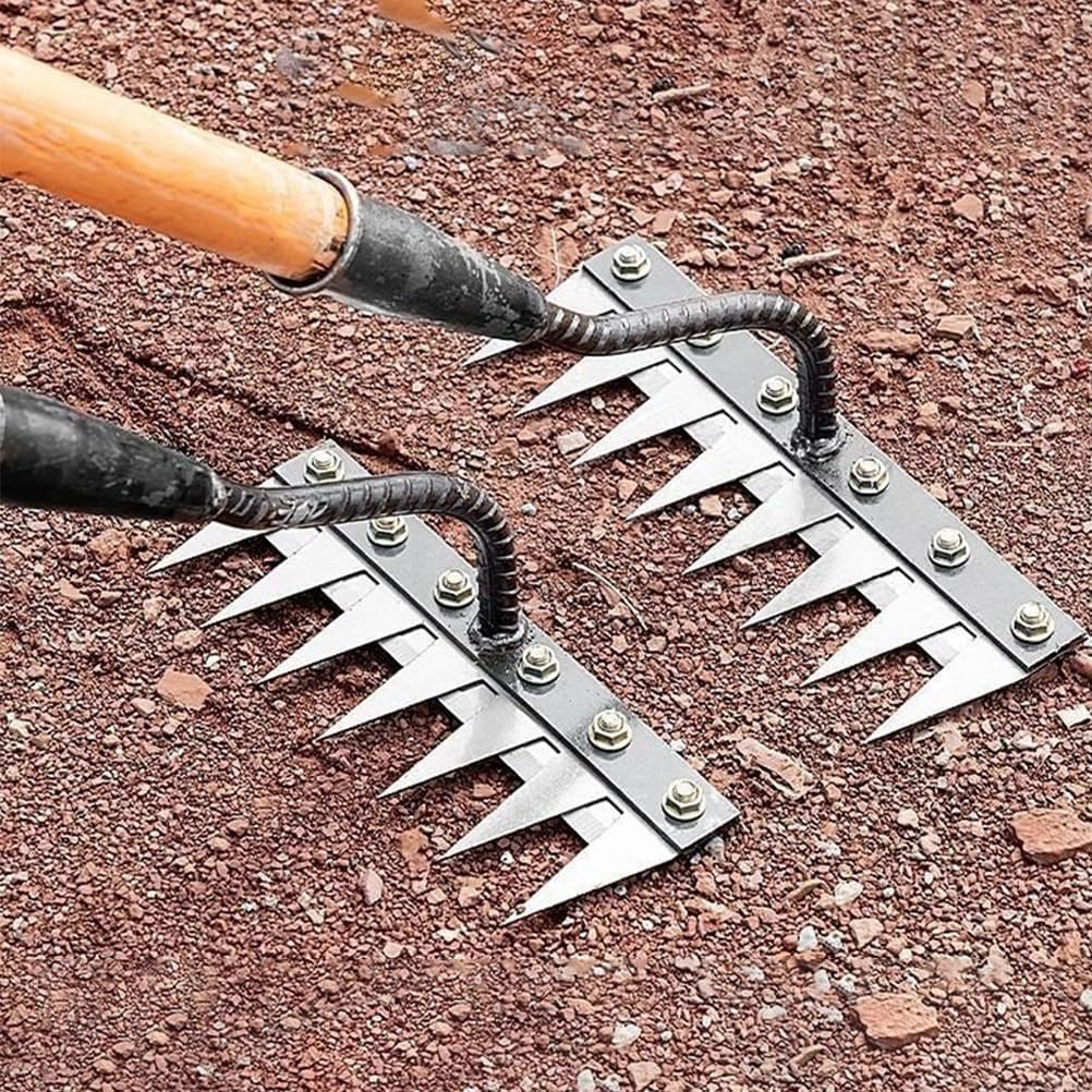 Gardening Iron Rake Iron Rake 2.0 Garden Tool - Heavy Duty Weeding Rake ...