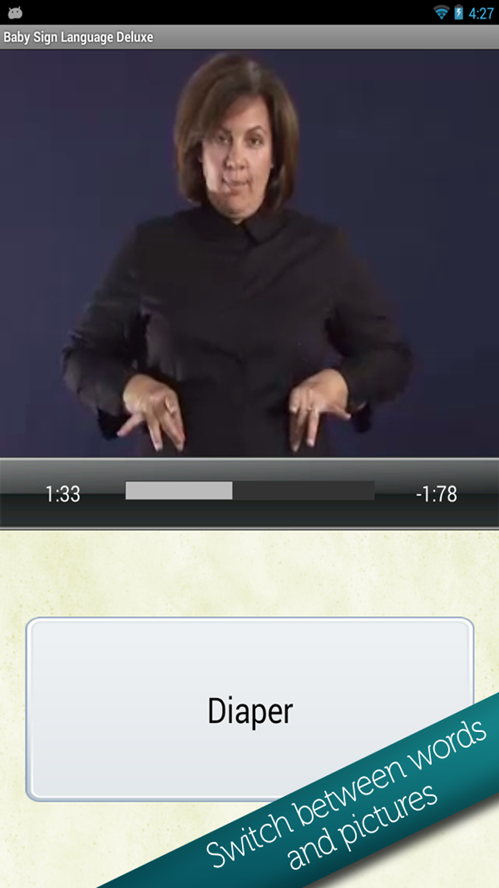 Baby Sign Language Deluxe - 800 ASL Signs! - App on Amazon Appstore