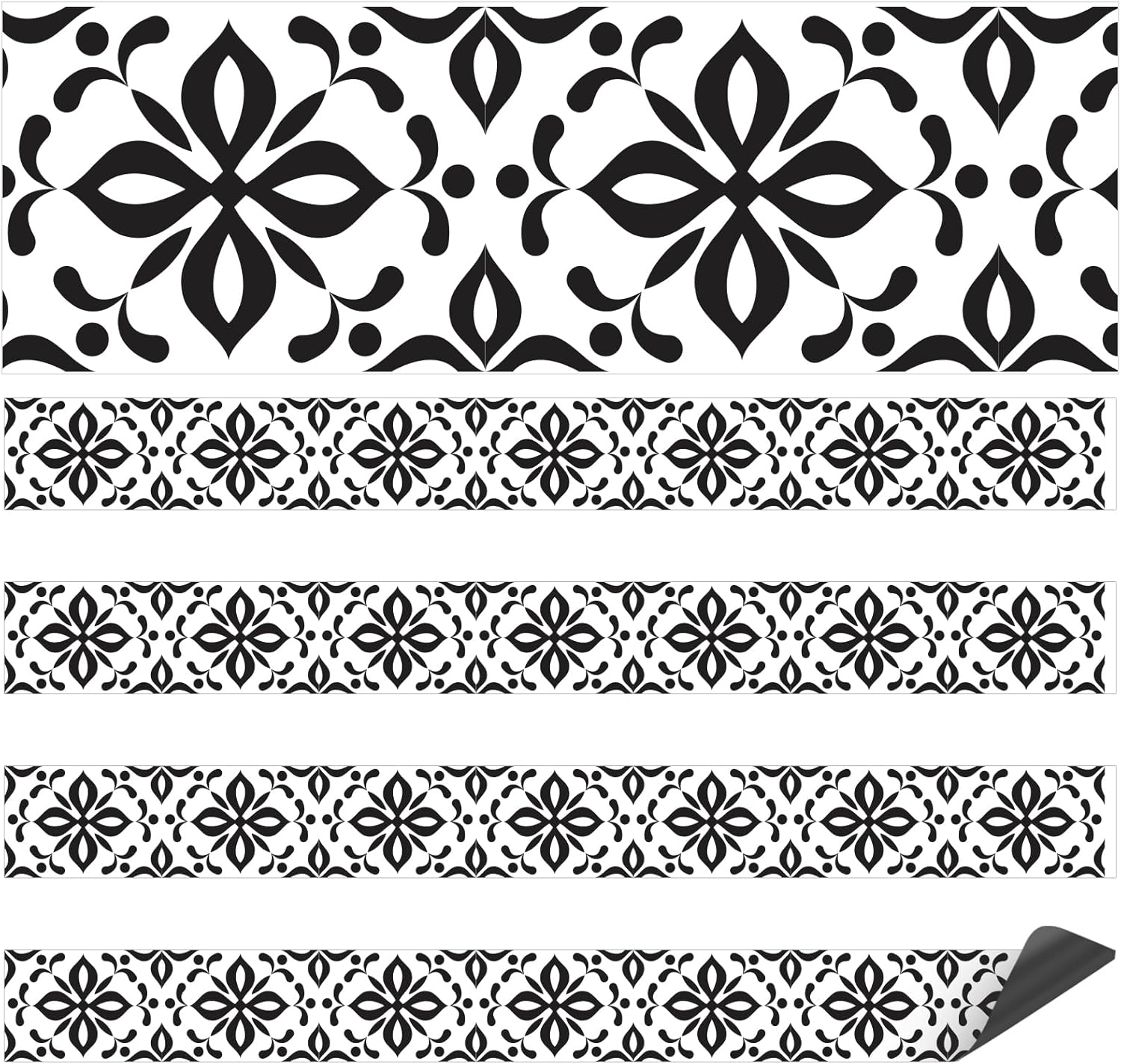 Amazon.com: Qeeenar 24 Pcs Magnetic Borders for Classroom Whiteboard ...