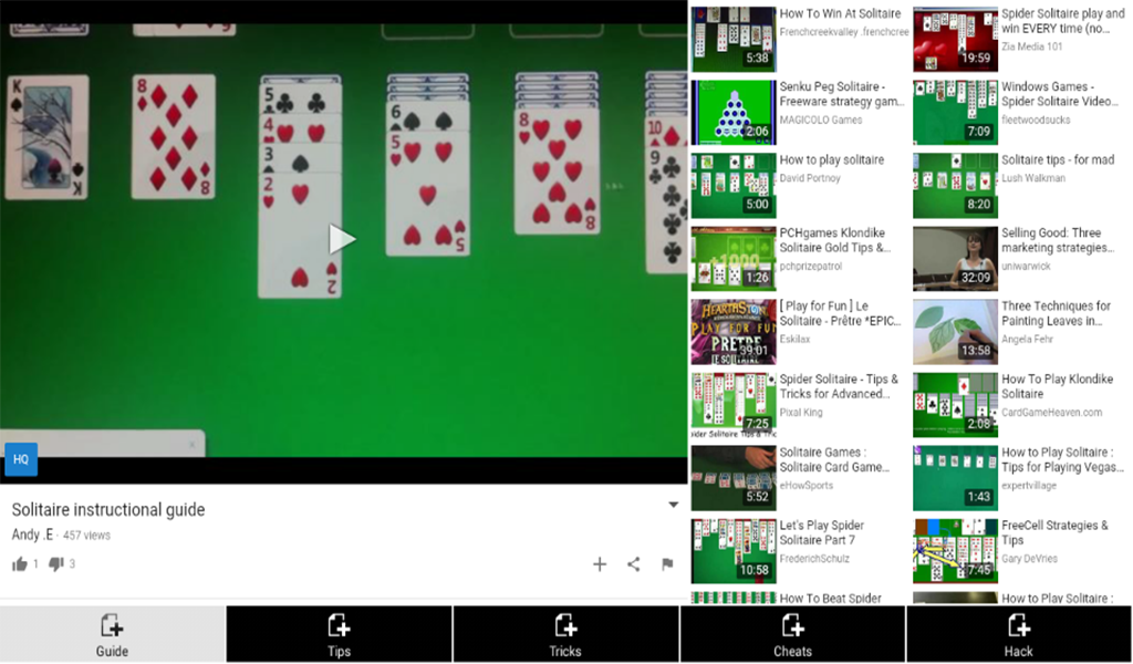 Guide For Solitaire:Amazon.com:Appstore for Android
