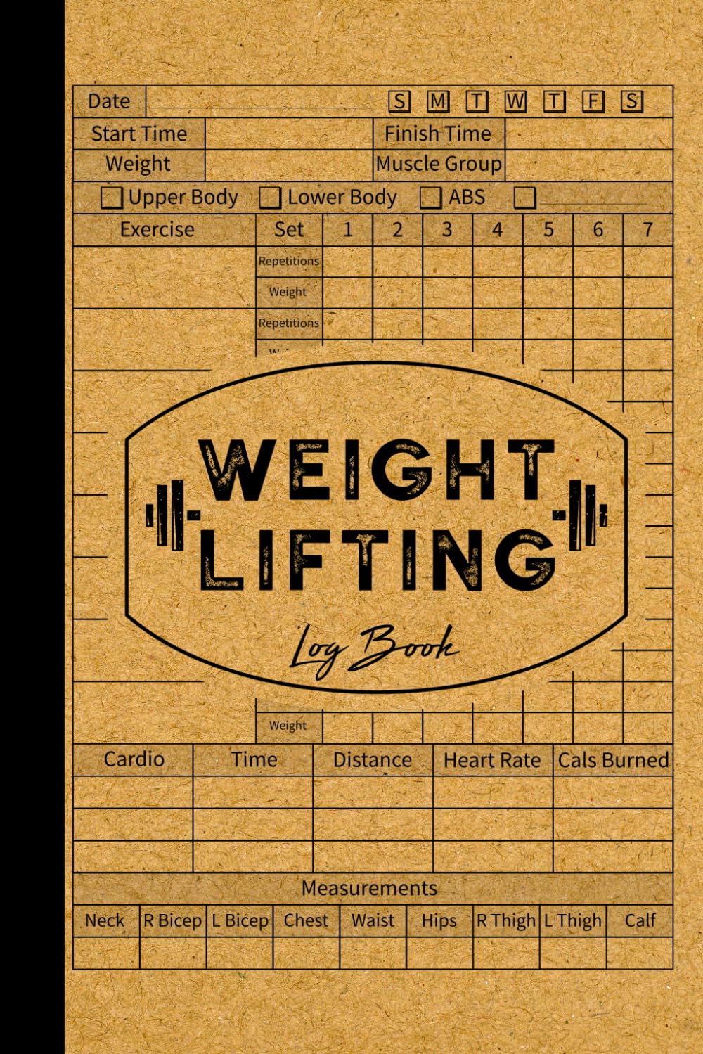 Weight Lifting Log Book | Exercise Notebook and Fitness Record for ...