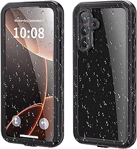 ANTSHARE for Samsung Galaxy A56 5G Case, [IP68 Waterproof] A56 5G Phone Case with [Built-in ...