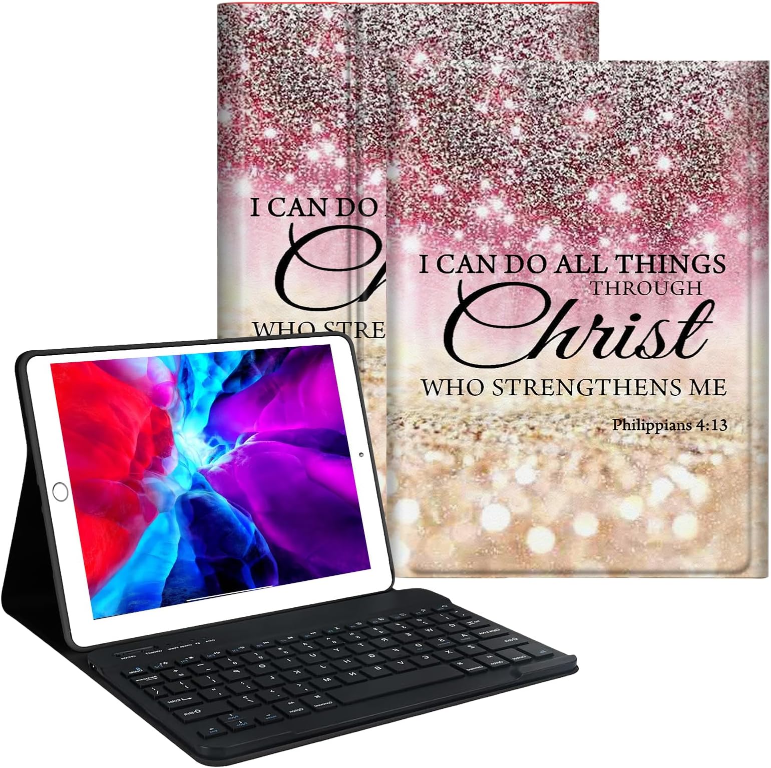 Amazon.com: FUYOCWE Keyboard Case for Amazon Fire HD 10 Tablet Case ...