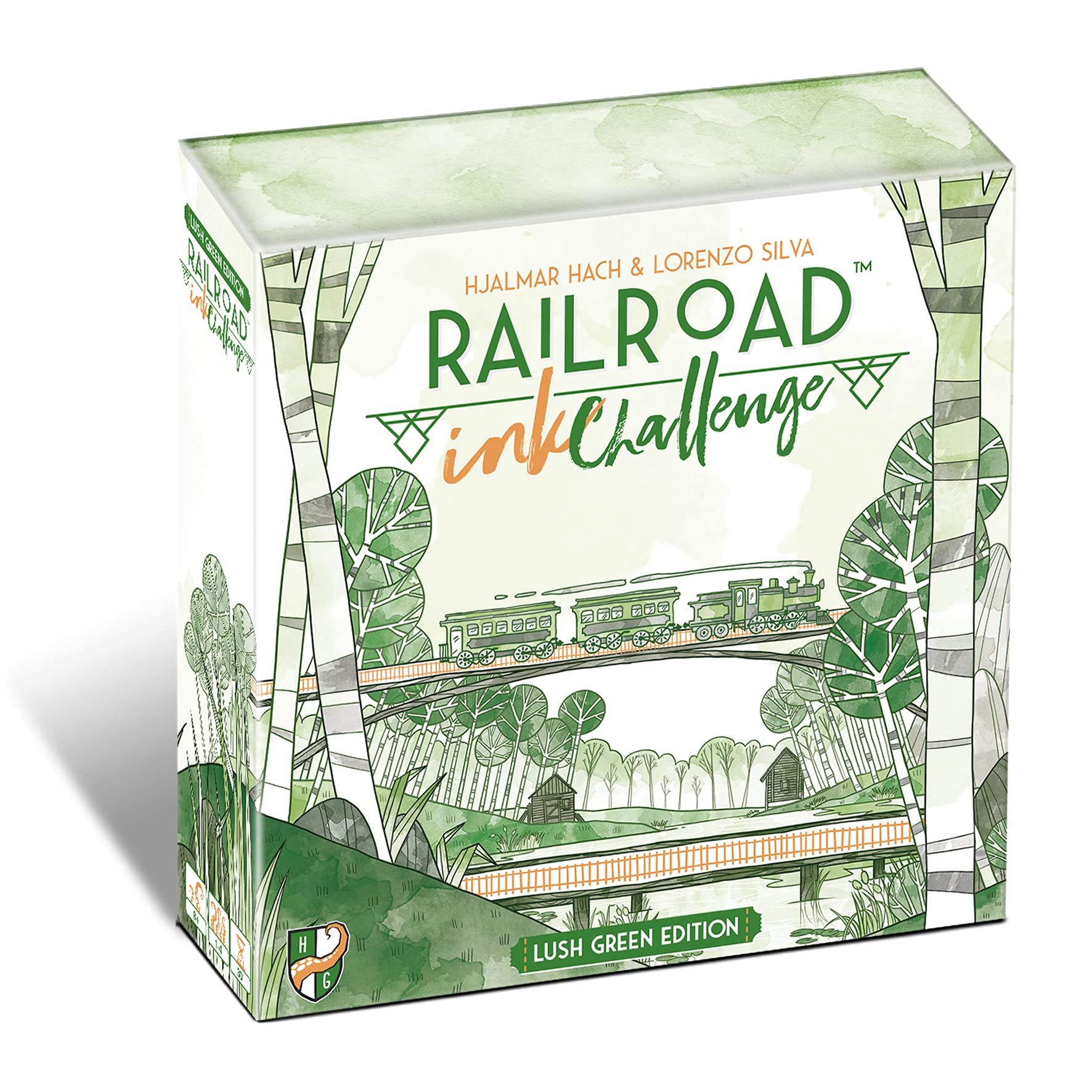 Buy Railroad Ink Challenge: Lush Green Edition - Roll Dice and Draw ...