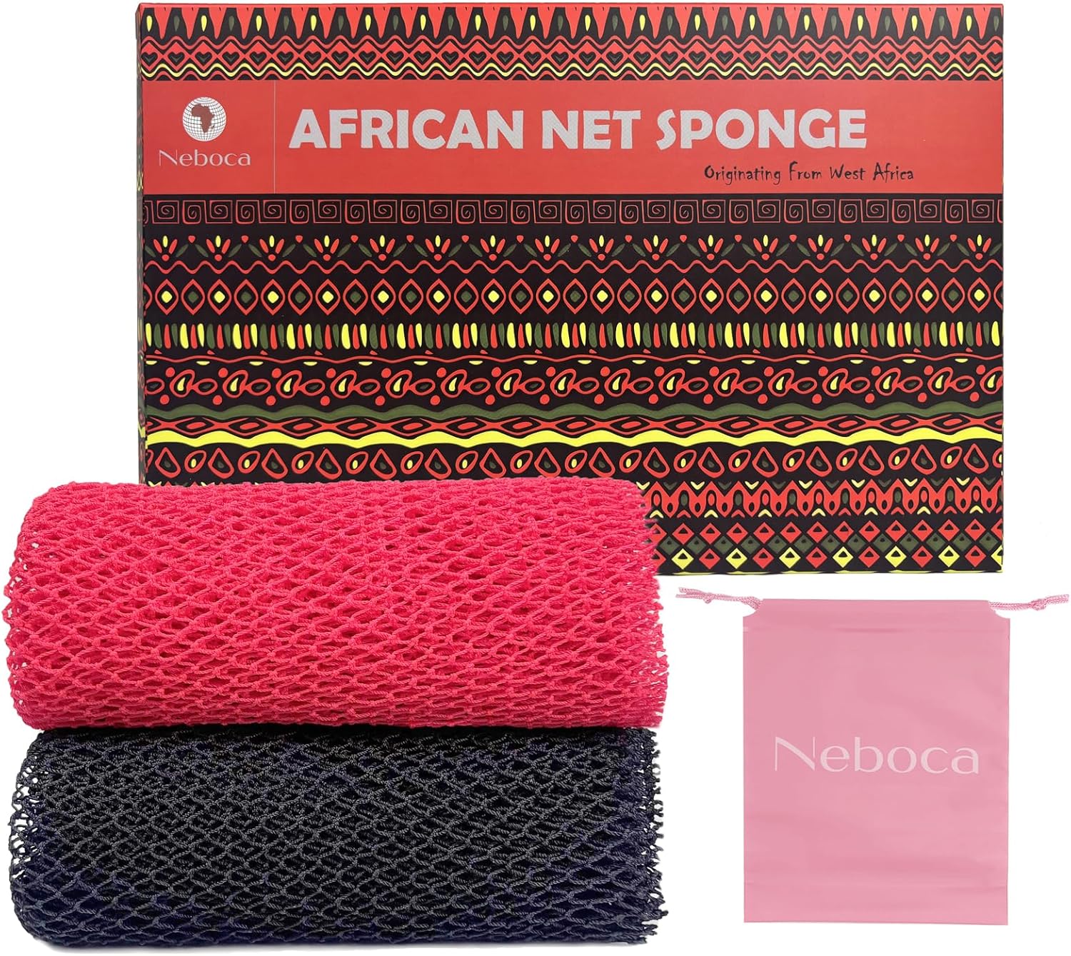 Amazon.com: African Net Sponge Authentic African Exfoliating Net Sponge ...