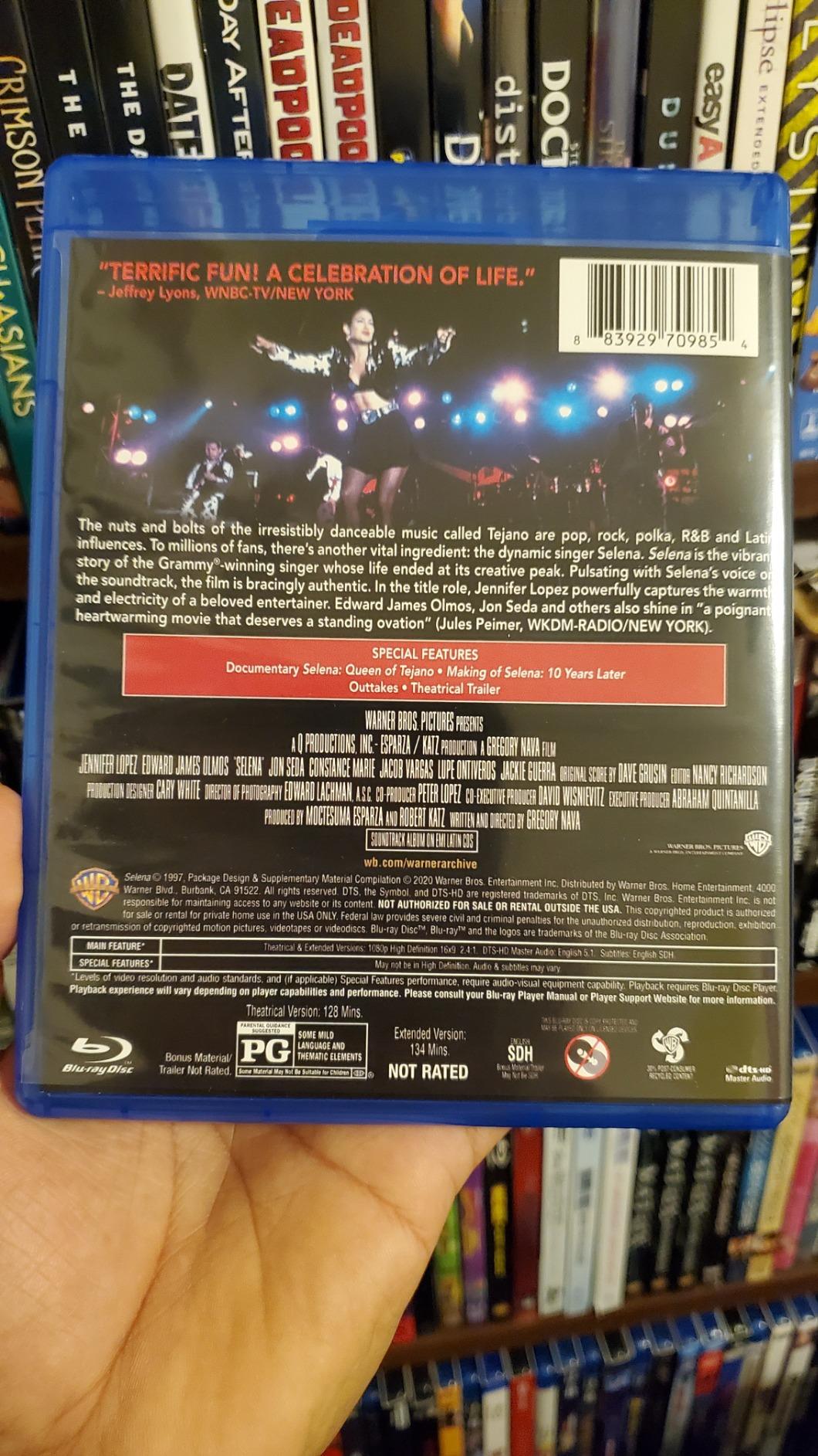 Amazon.com: Selena [VHS] : Jennifer Lopez, Edward James Olmos, Jon Seda ...