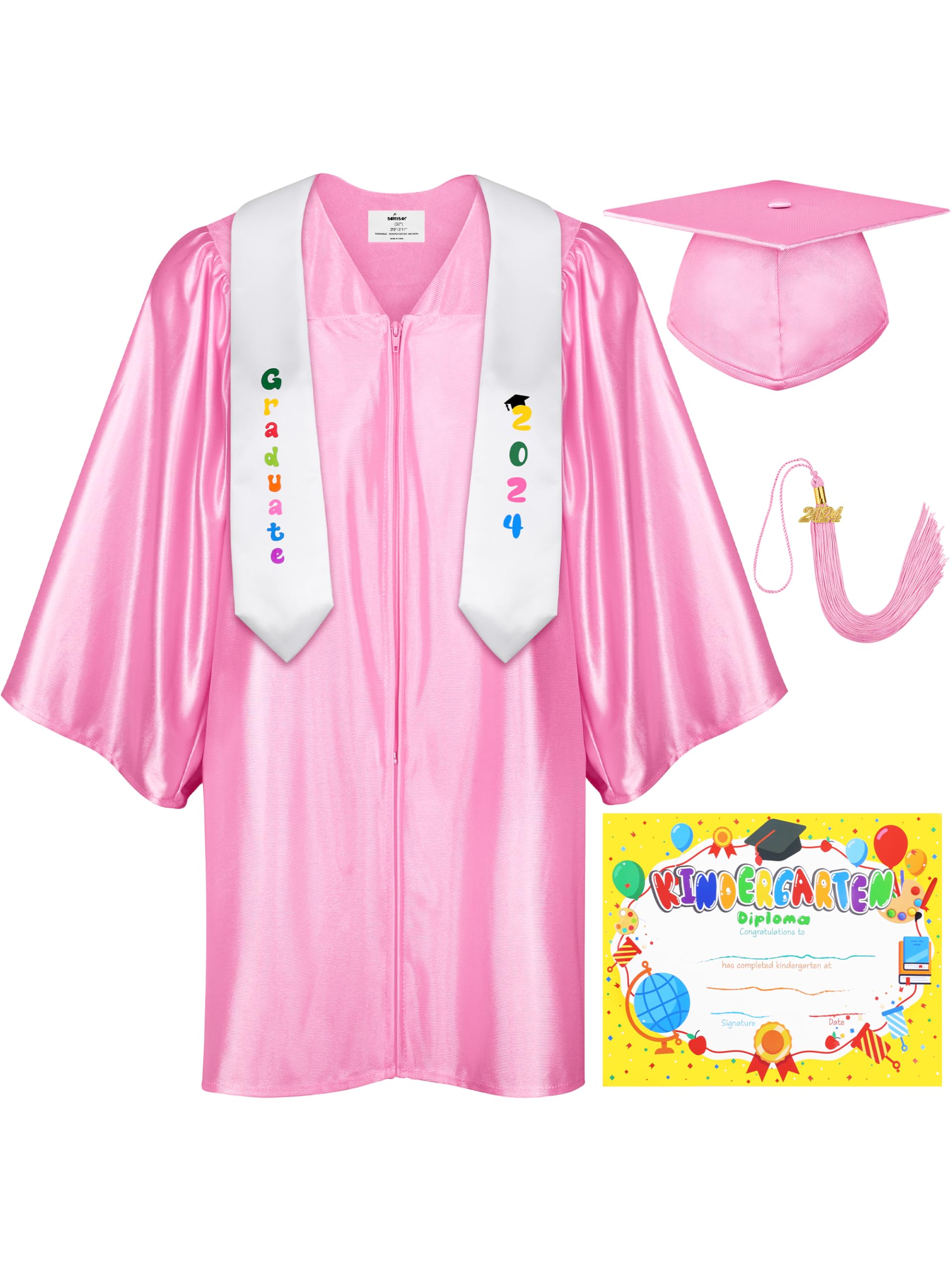 Snapklik.com : SOMSOC 2024 Graduation Gown Cap Stole Set