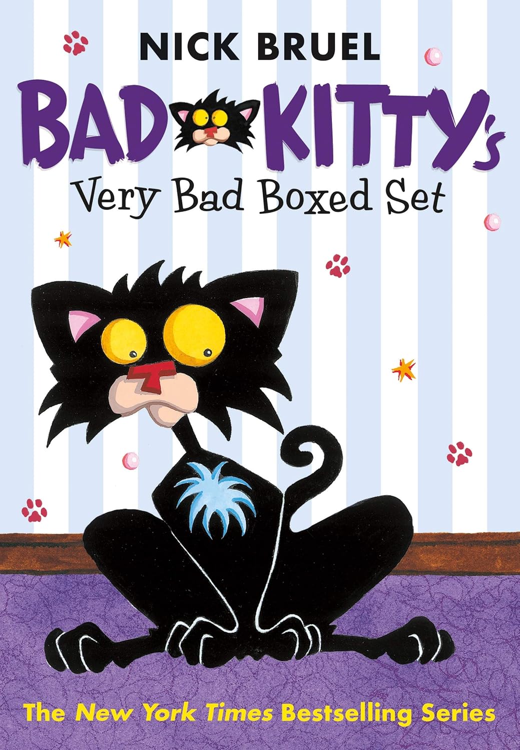 Amazon.com: Bad Kitty's Very Bad Boxed Set (#1): Bad Kitty Gets a Bath, Happy Birthday, Bad ...