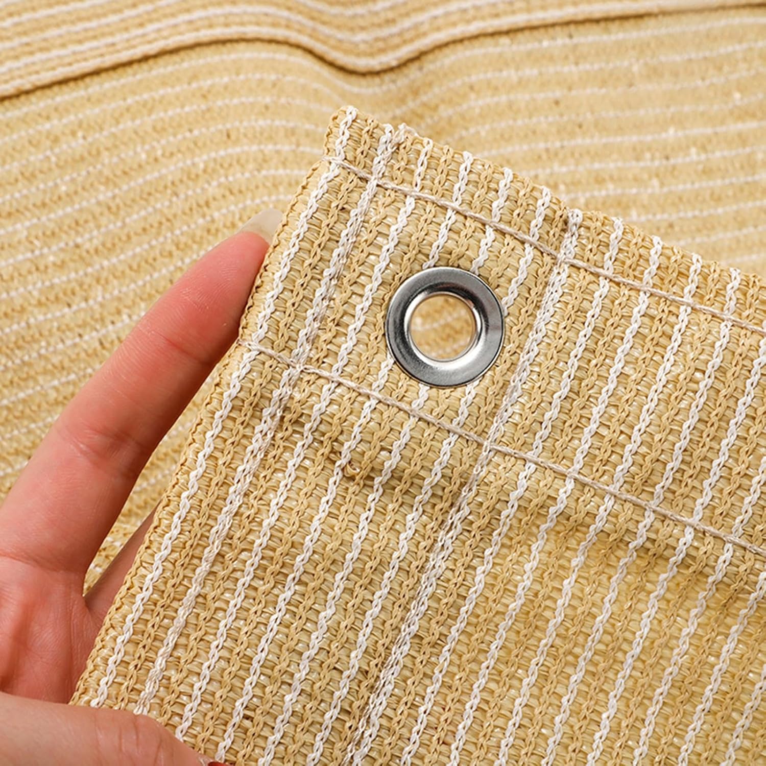 Amazon.com : Shade Cloth Sun Shade Fabric Reinforced Grommets UV ...