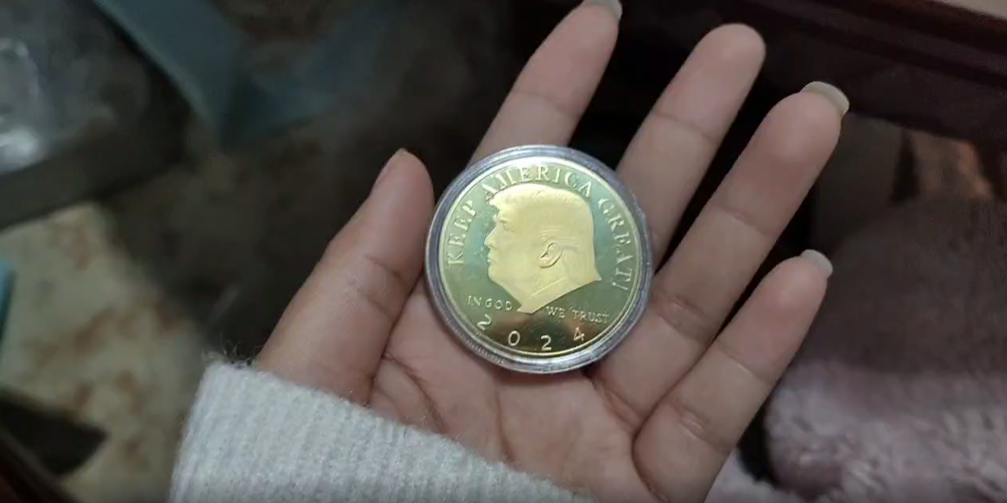 Watch 2024 U.S. Presidential Trump Election Commemorative Coins on ...