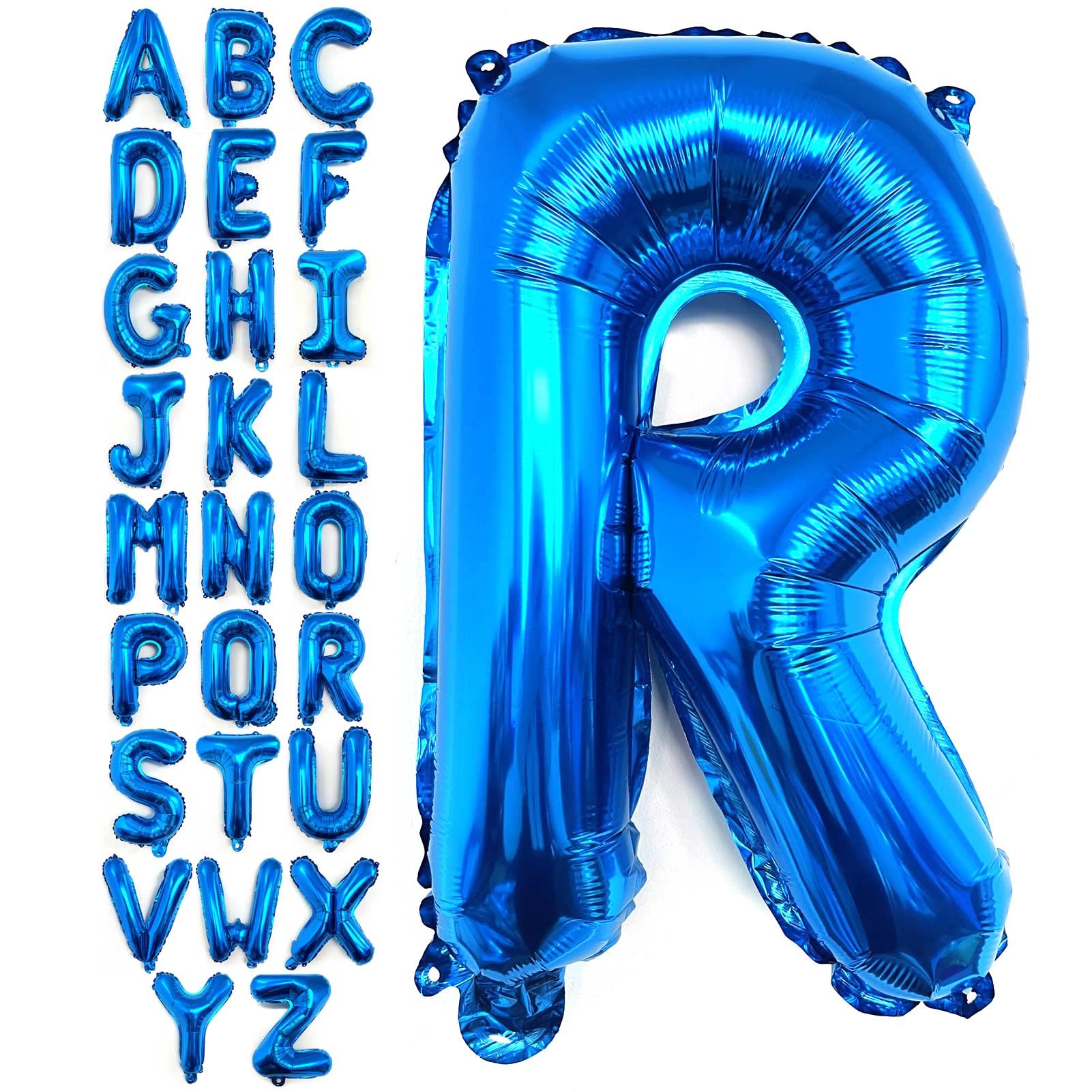 Amazon.com: Lovoir 40 Inch Large Blue Letter R Balloons Big Size Jumbo ...