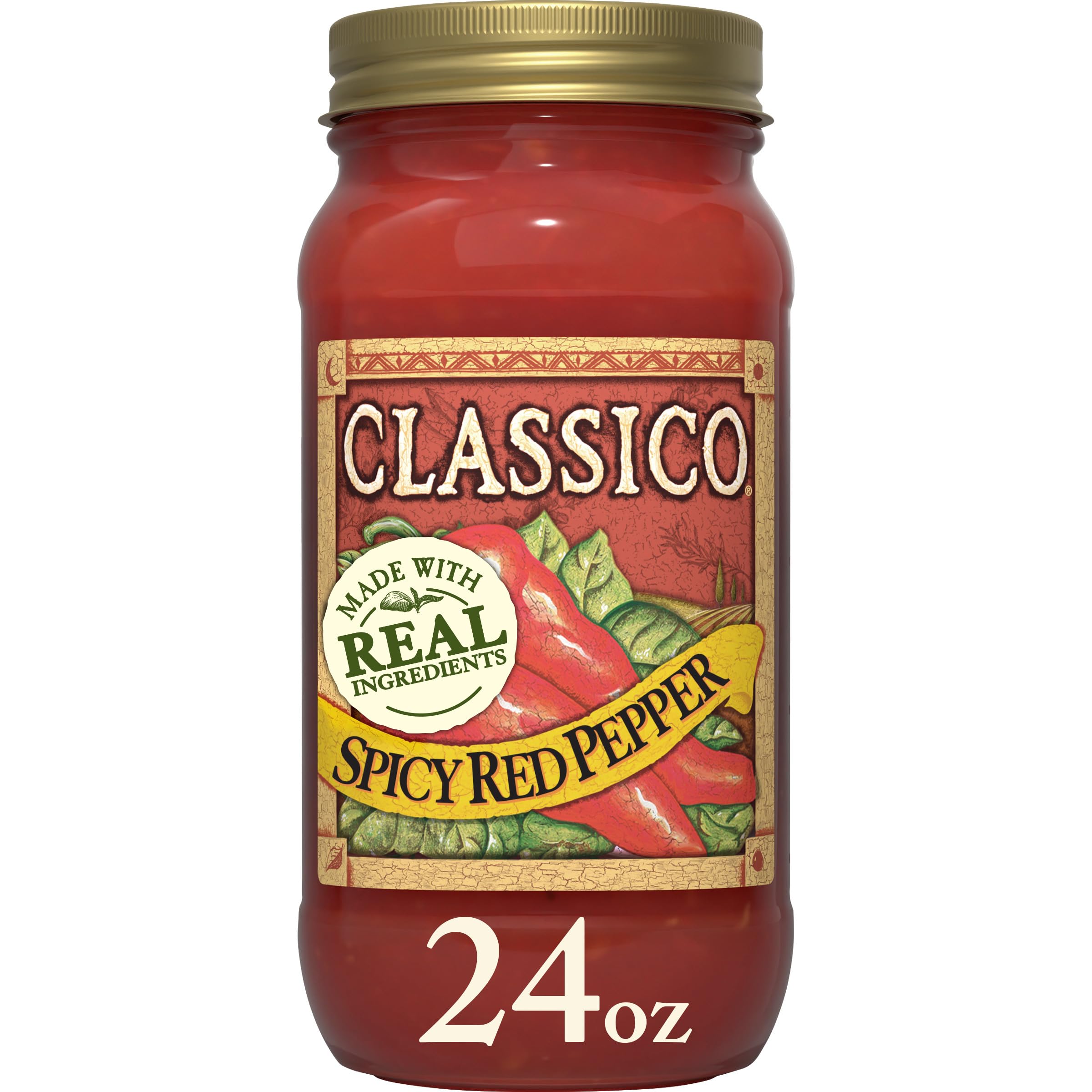 Snapklik.com : Classico, Spicy Red Pepper Pasta Sauce, 24 Oz