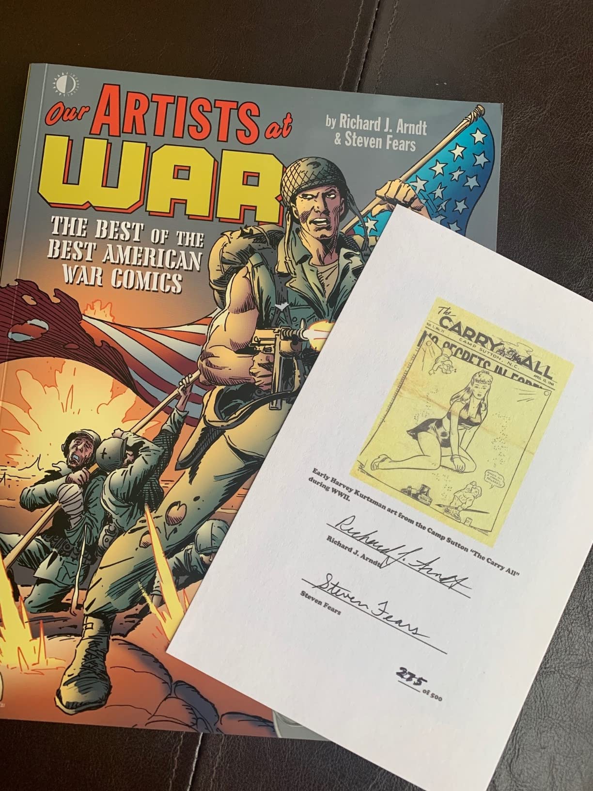 Our Artists At War: The Best Of The Best American War Comics: Arndt ...