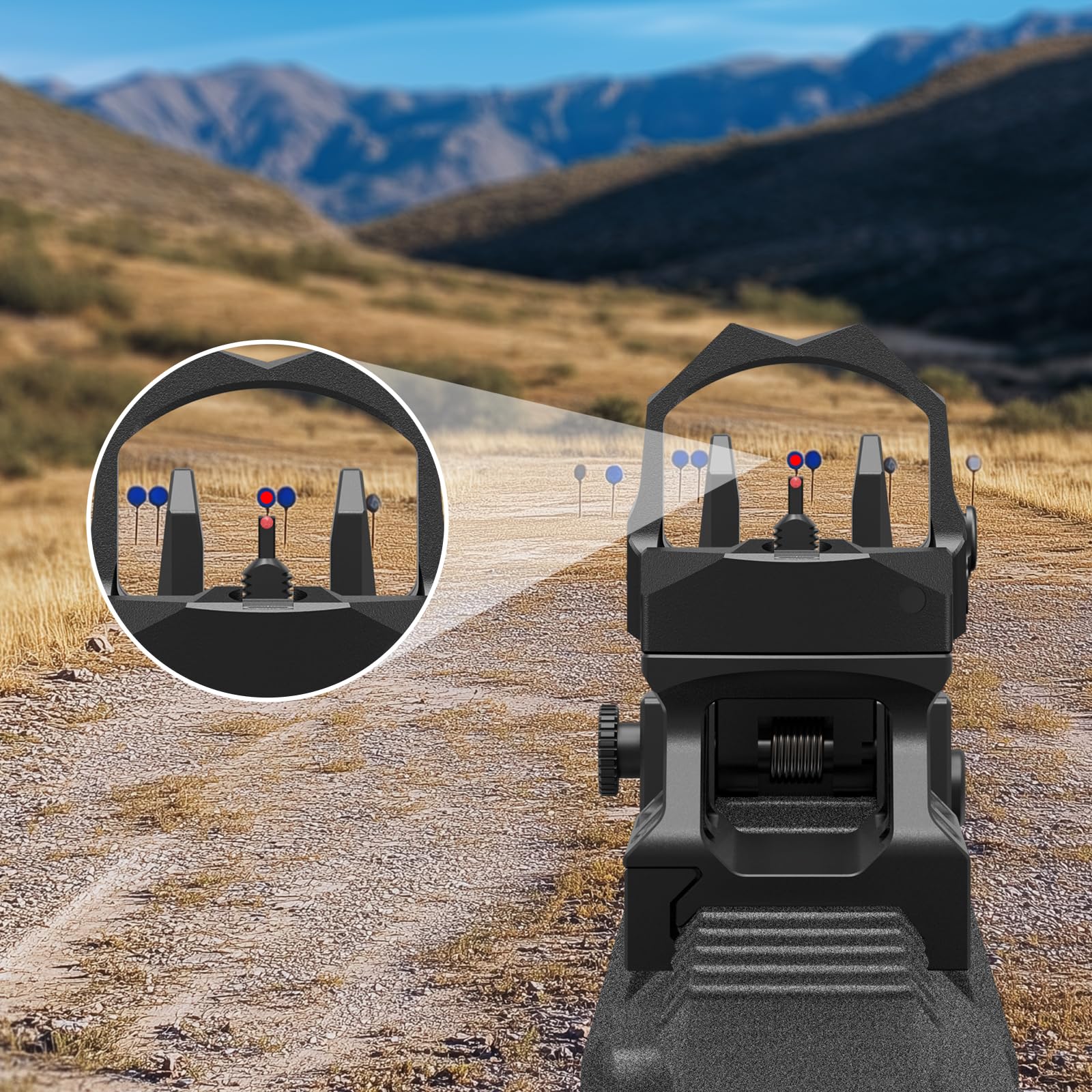 Snapklik.com : Guardtier Red Dot Riser Mount Picatinny Rail Riser For ...