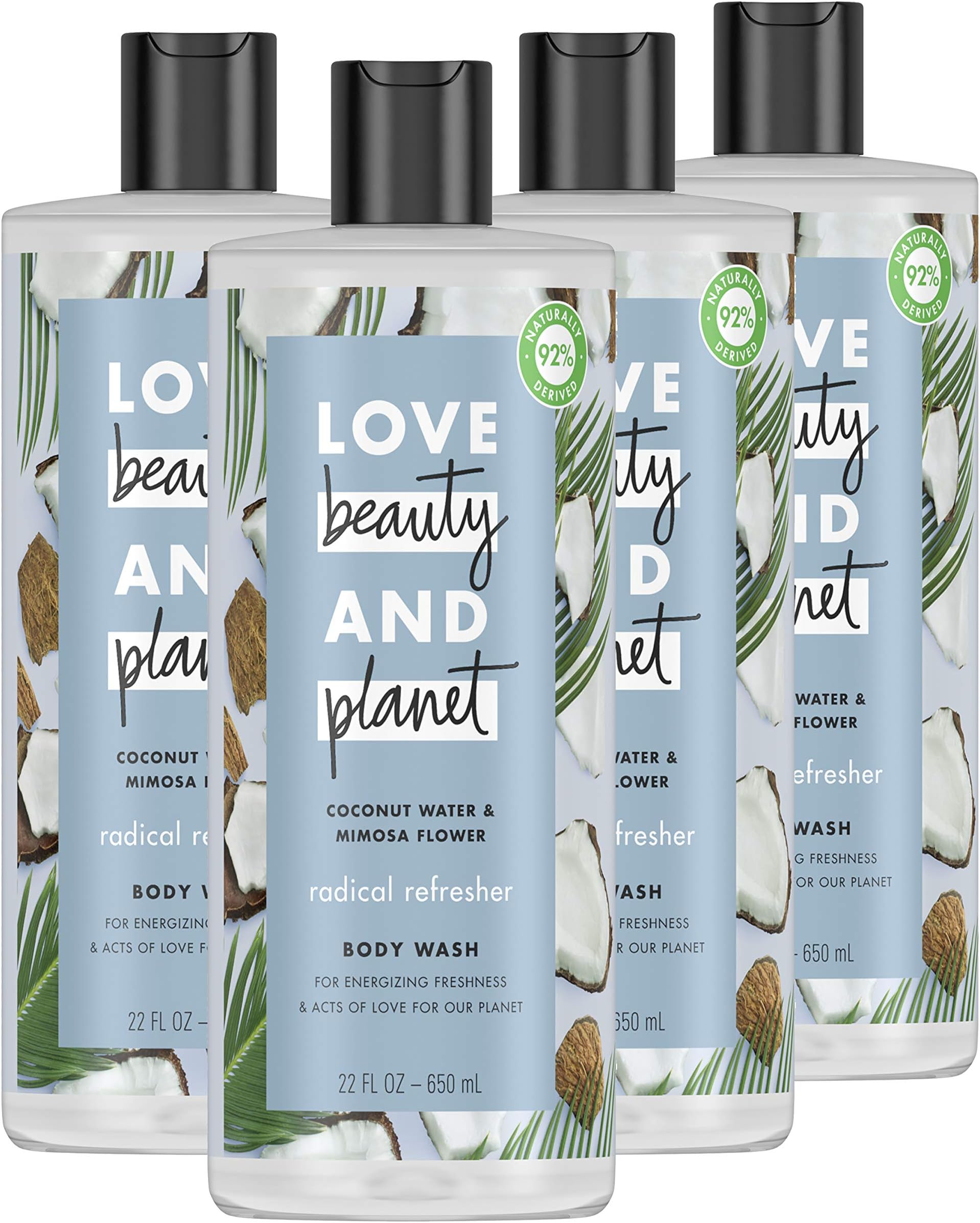 Amazon.com : Live Clean Body Wash, Hydrating Fresh Water, 17 Oz ...