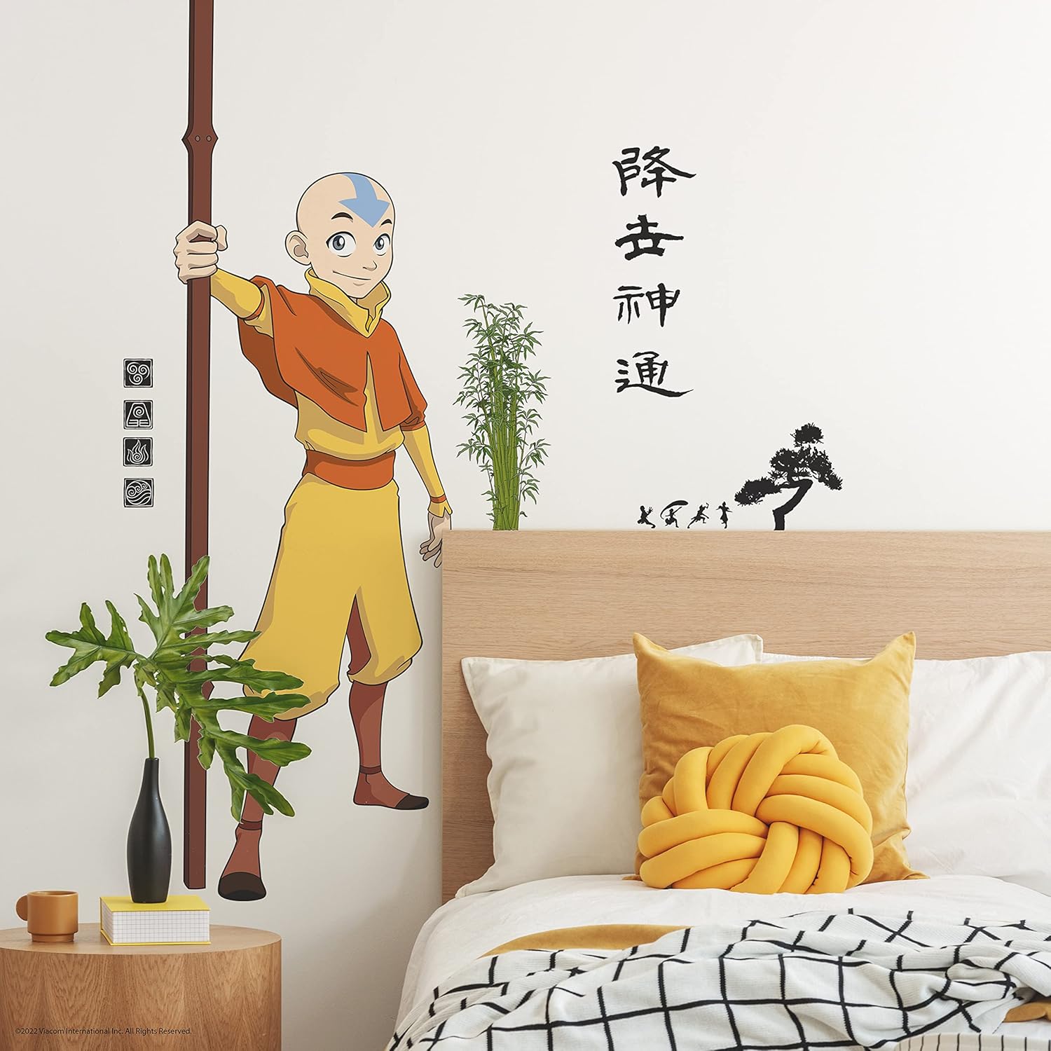 RoomMates RMK5269GM Avatar Aang Giant Peel and Stick Wall Decals ...