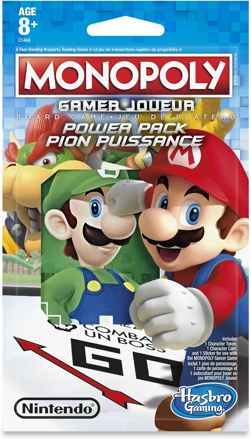 Hasbro Gaming Monopoly Gamer Figure Pack-English, Board Games - Amazon ...