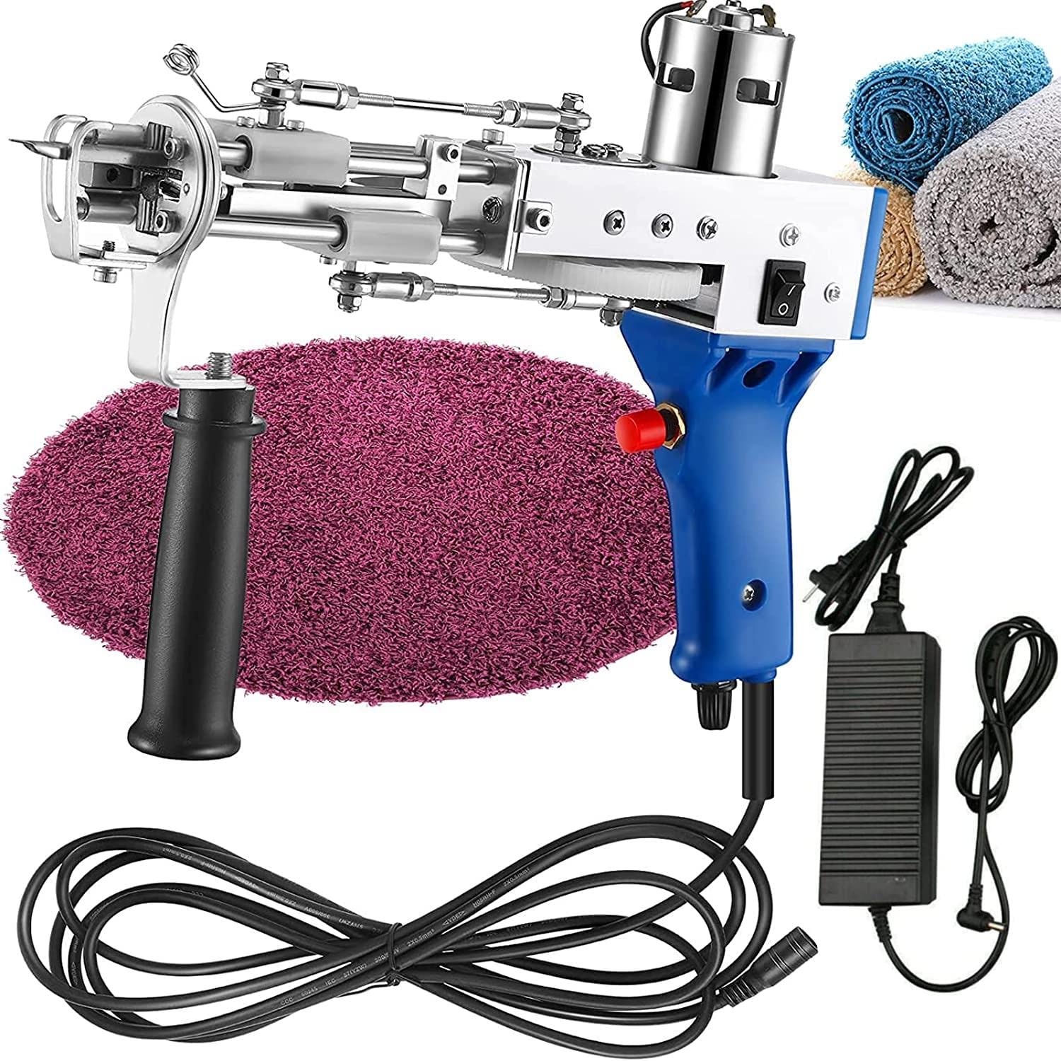 Buy YLWJ Electric Carpet Automatic Tufting , 2in1 Loop/Cut Pile Rug ...