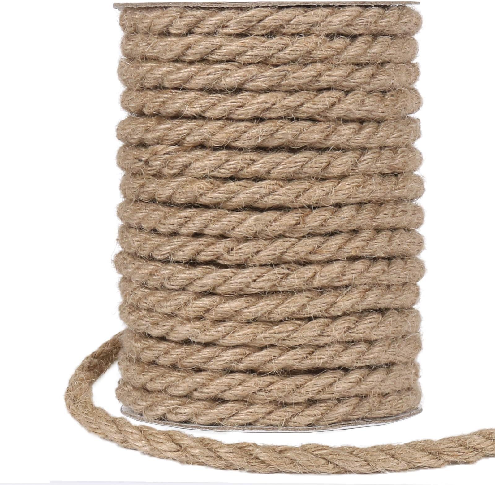 PREMIUM JUTE ROPE 15M PPJ01 : Amazon.co.uk: DIY & Tools