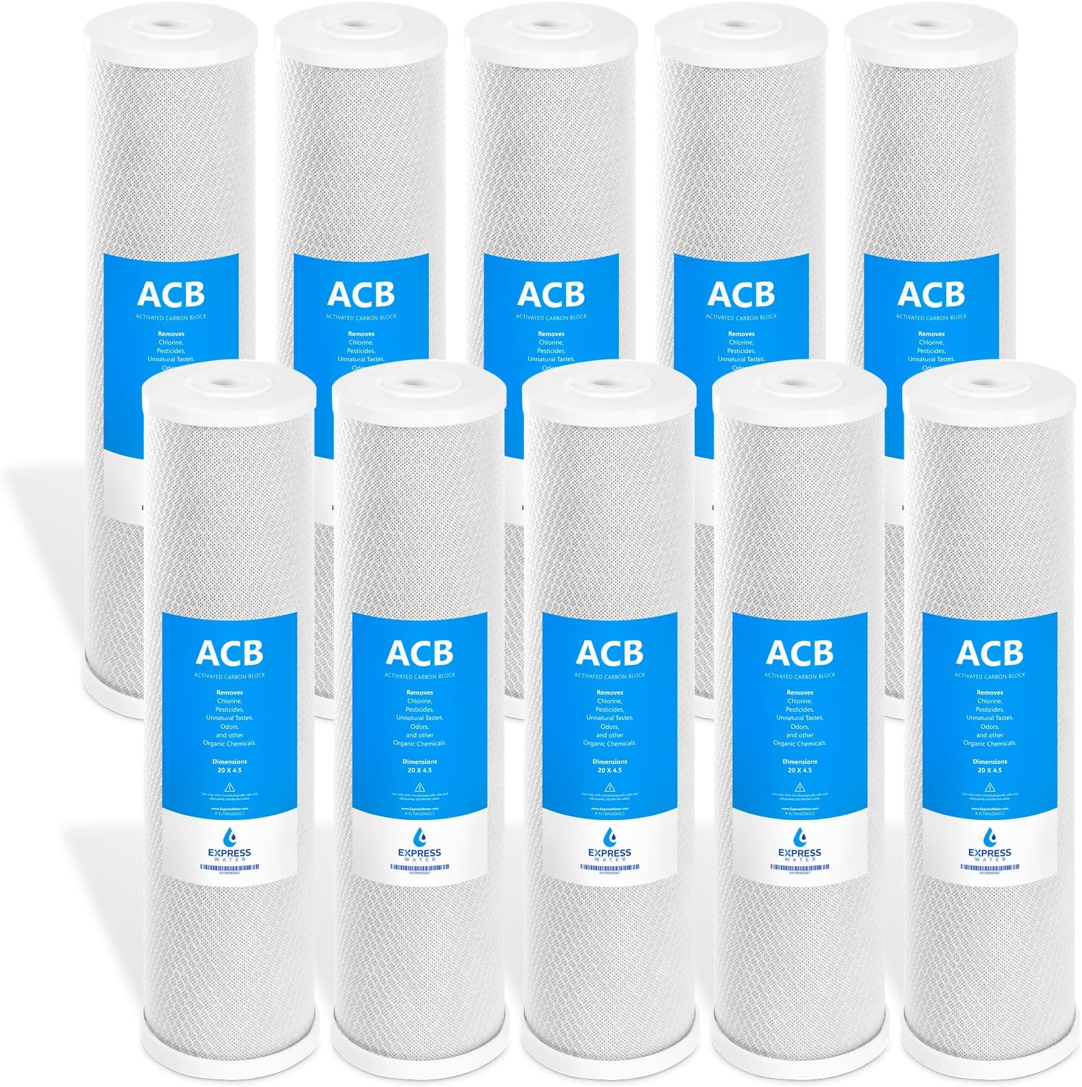Filter For Water 20-Pack String Wound Sediment Water Filters – 10x4.5 ...