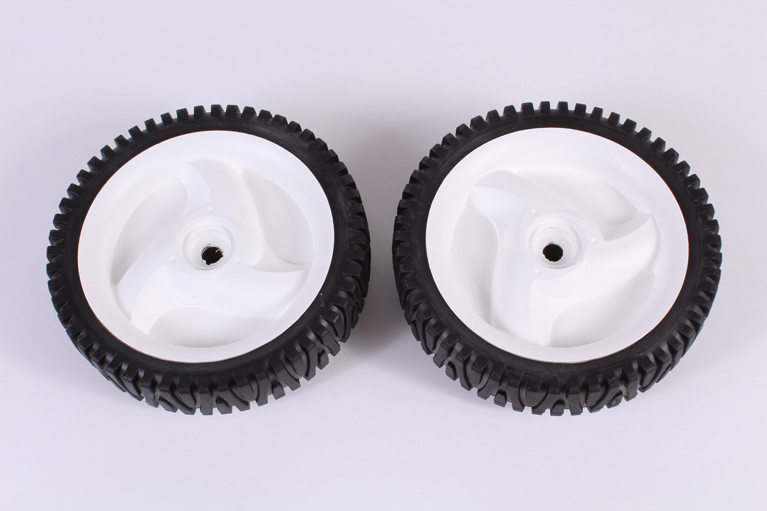 Amazon.com : Set of 2 Husqvarna OEM Lawn Mower Front Wheel Tire ...