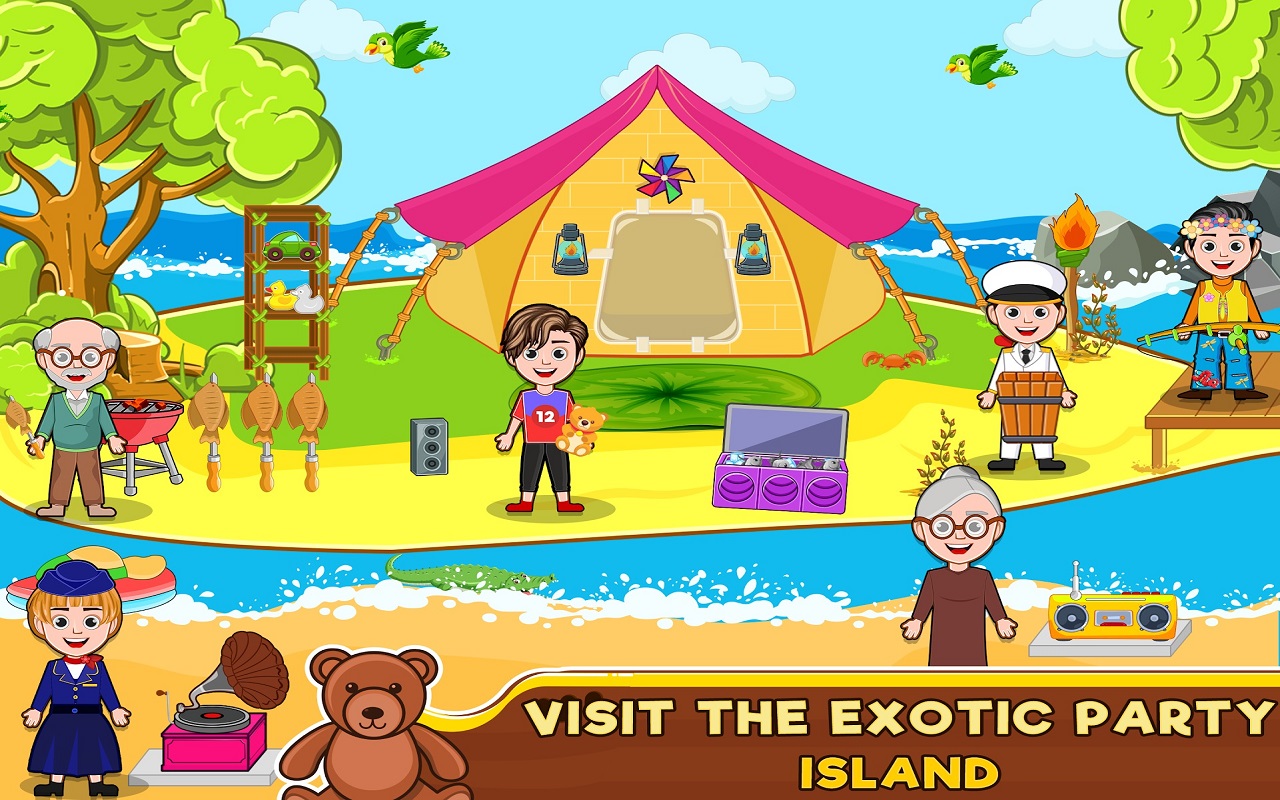 Pretend Island Boat Adventure - Fun Town Life Games - App on the Amazon ...